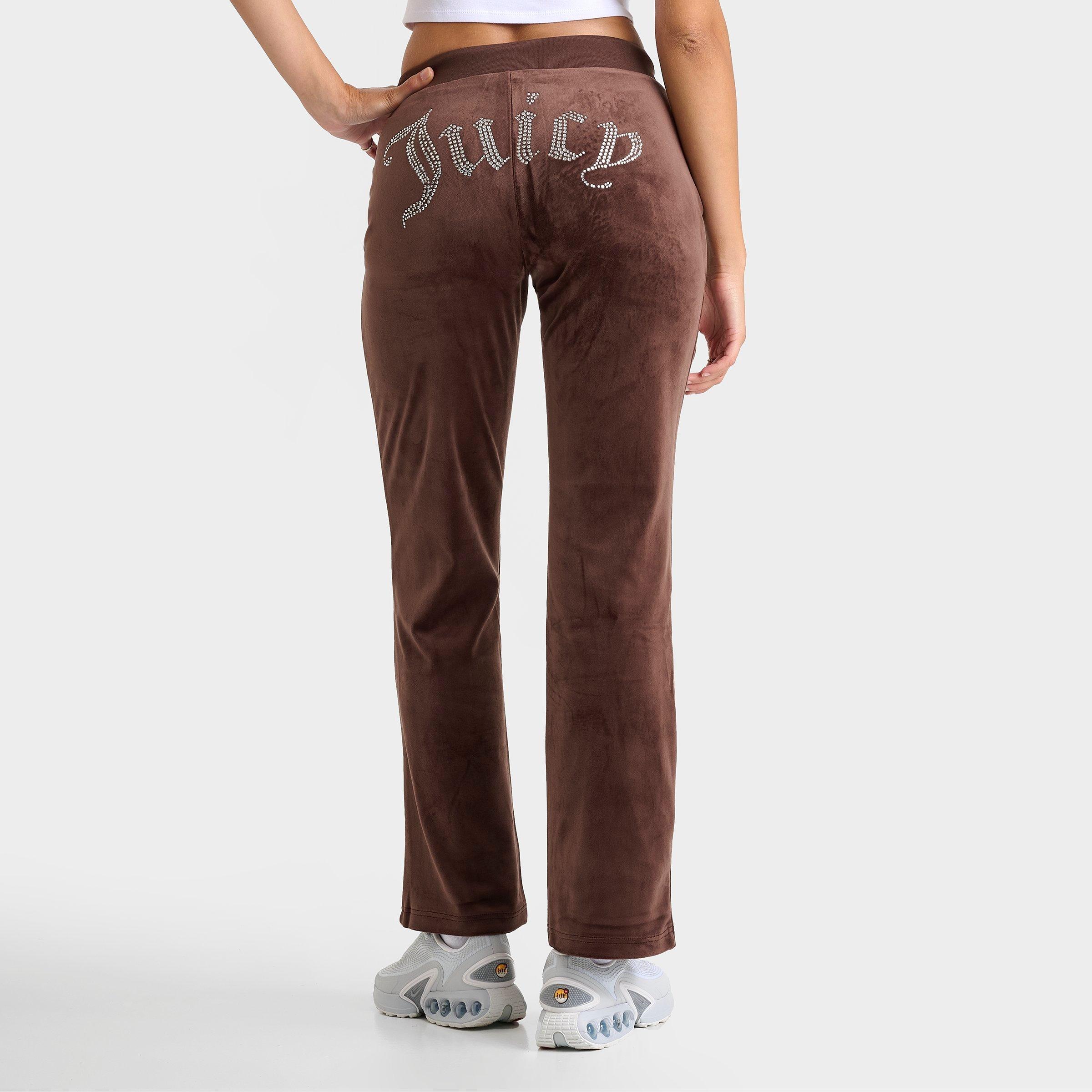 Women's Juicy Couture OG Big Bling Velour Track Pants | JD Sports