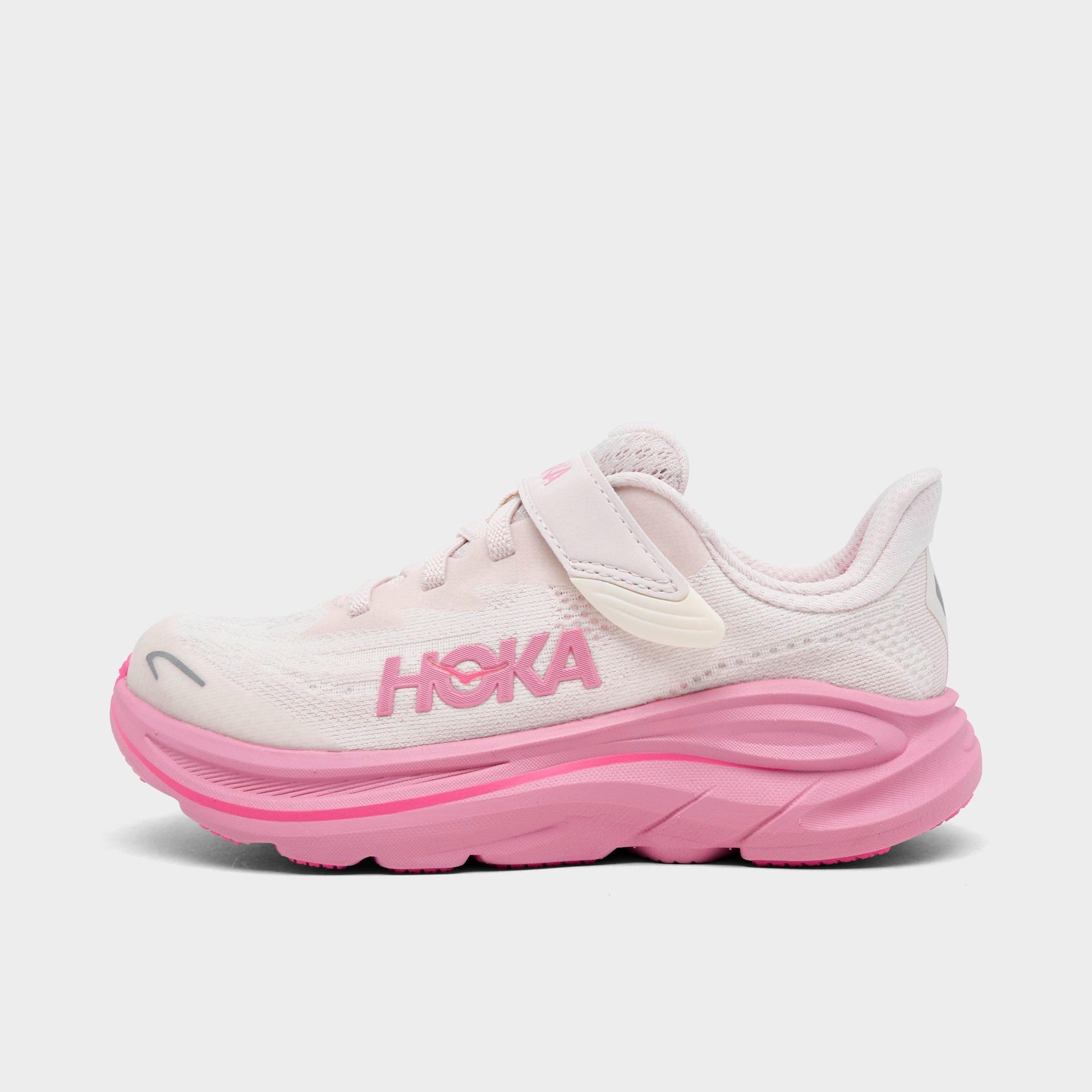 Girls' Little Kids' Hoka Clifton 10 Stretch Lace Running Shoes | JD Sports