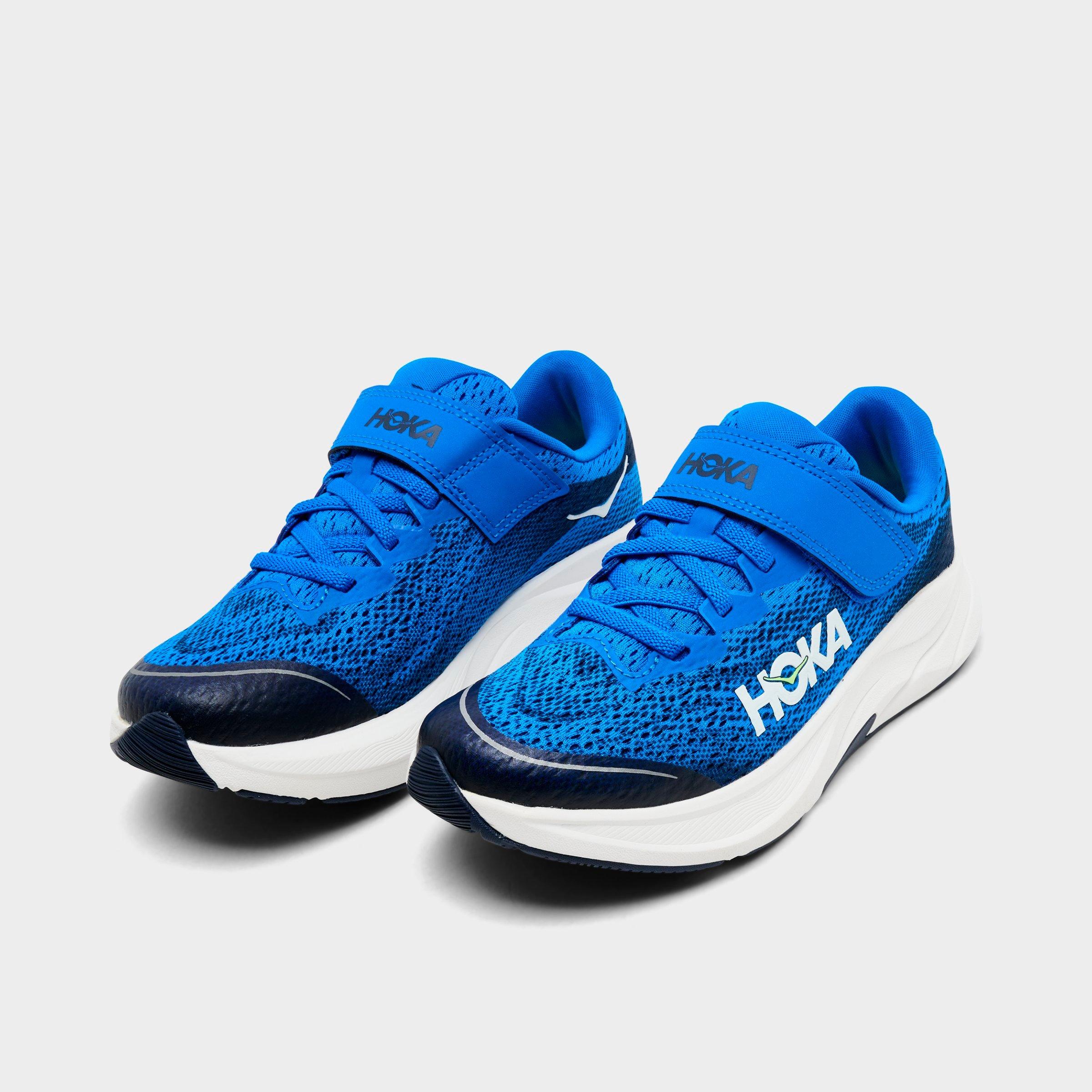 Little Kids' HOKA Rincon 4 Stretch Lace Running Shoes | JD Sports