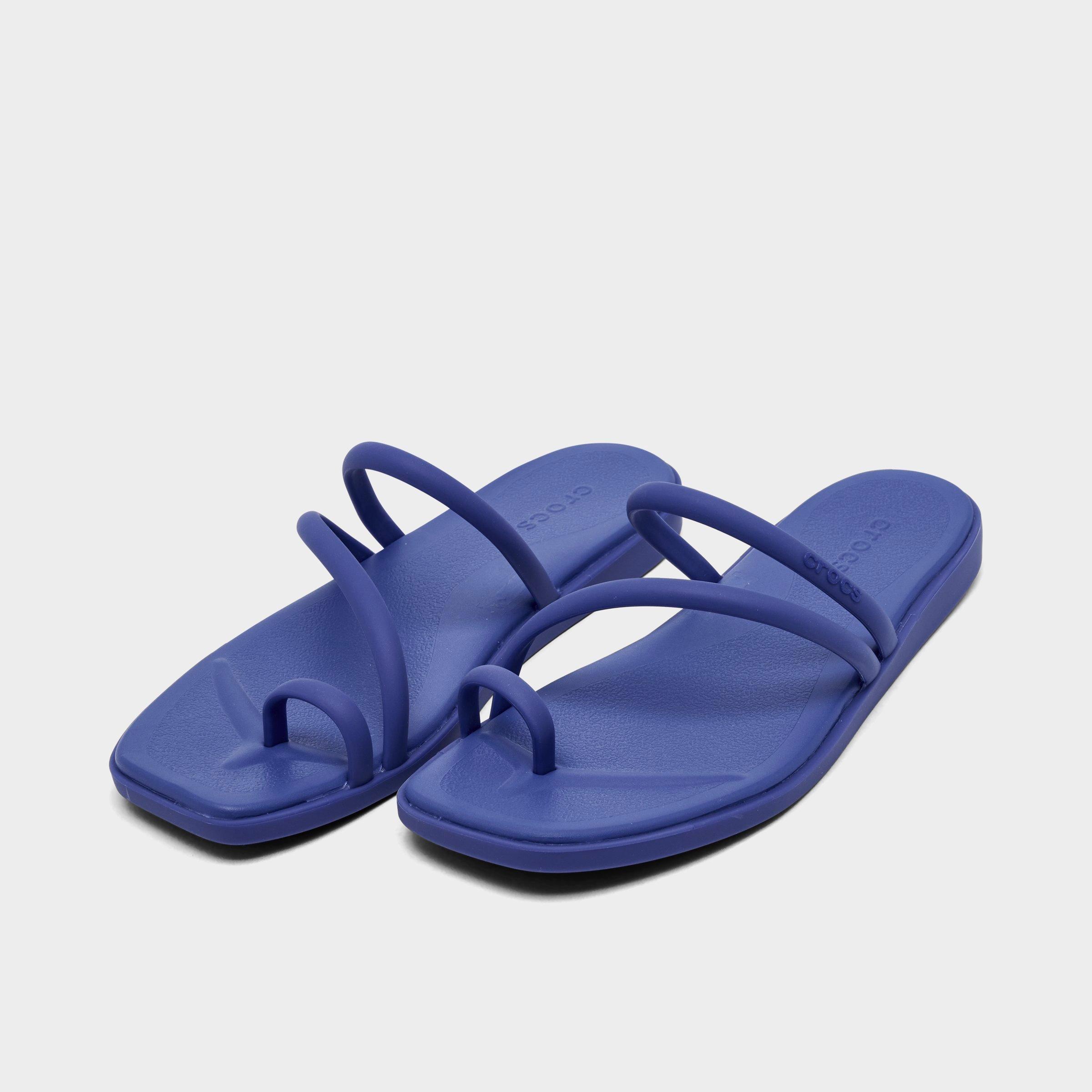 Women's Crocs Miami Metallic Toe Loop Sandals | JD Sports