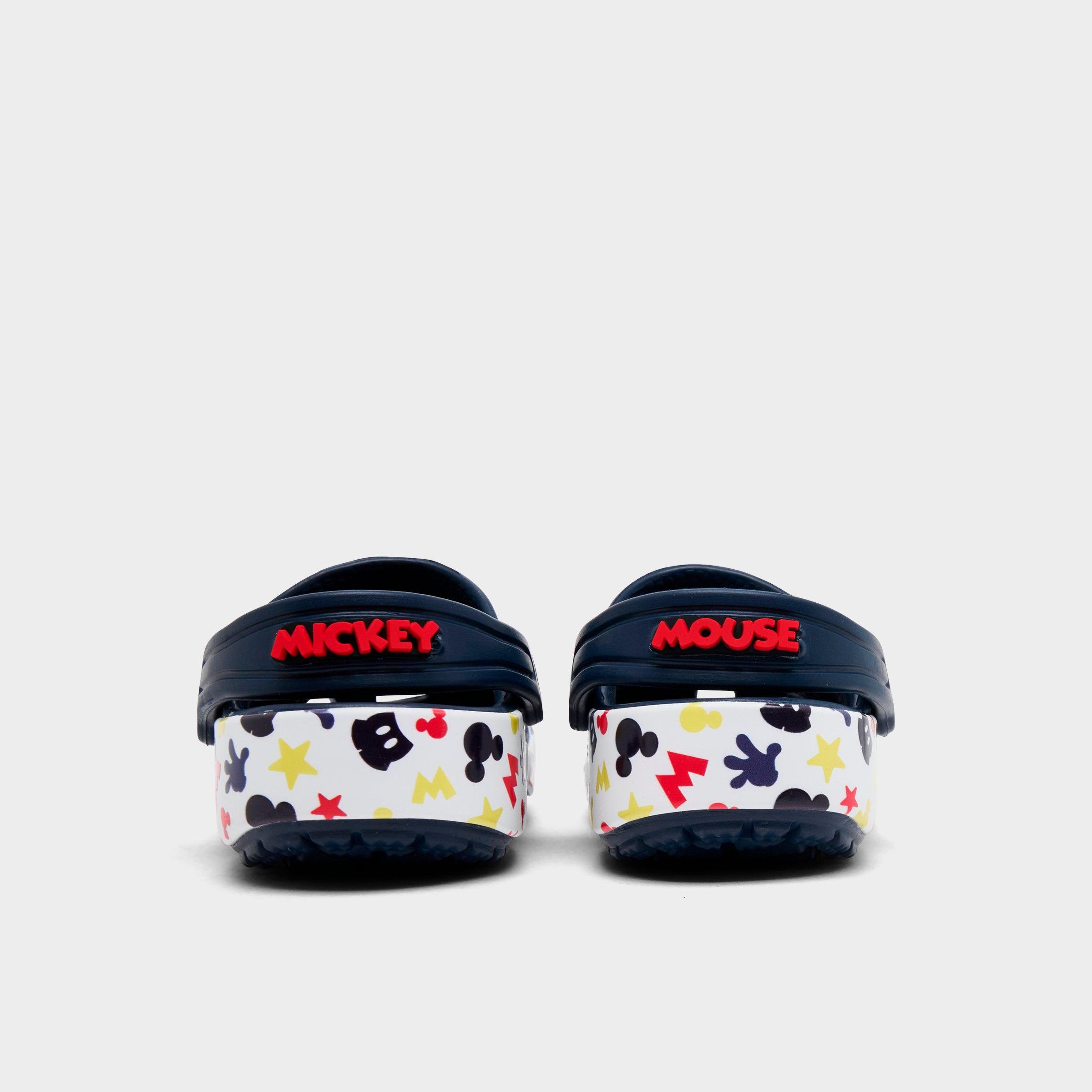 Kids' Toddler Crocs x Disney Mickey & Friends Classic Clog Shoes | JD ...