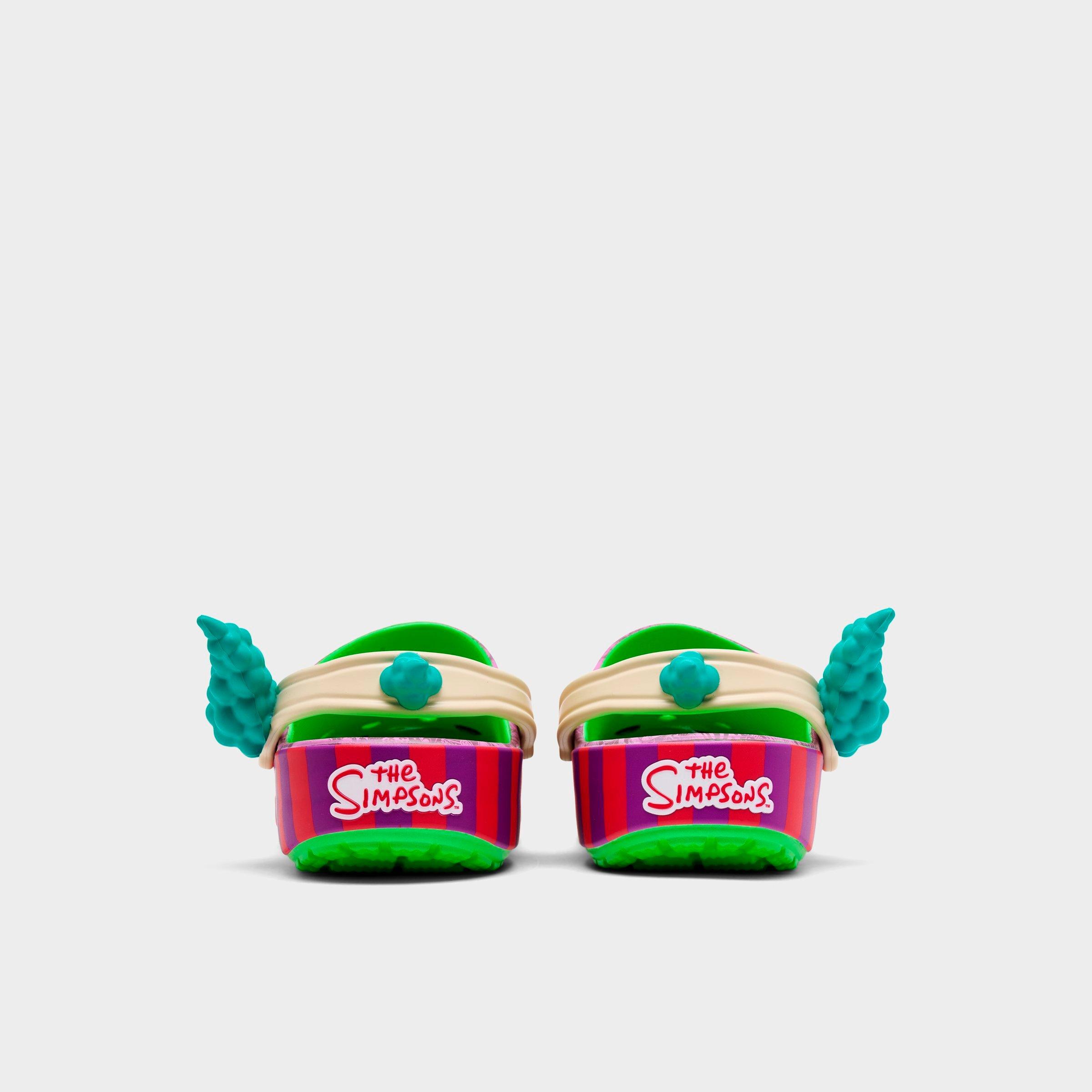 Men's Crocs x The Simpsons Krusty The Clown Classic Clog Shoes | JD Sports