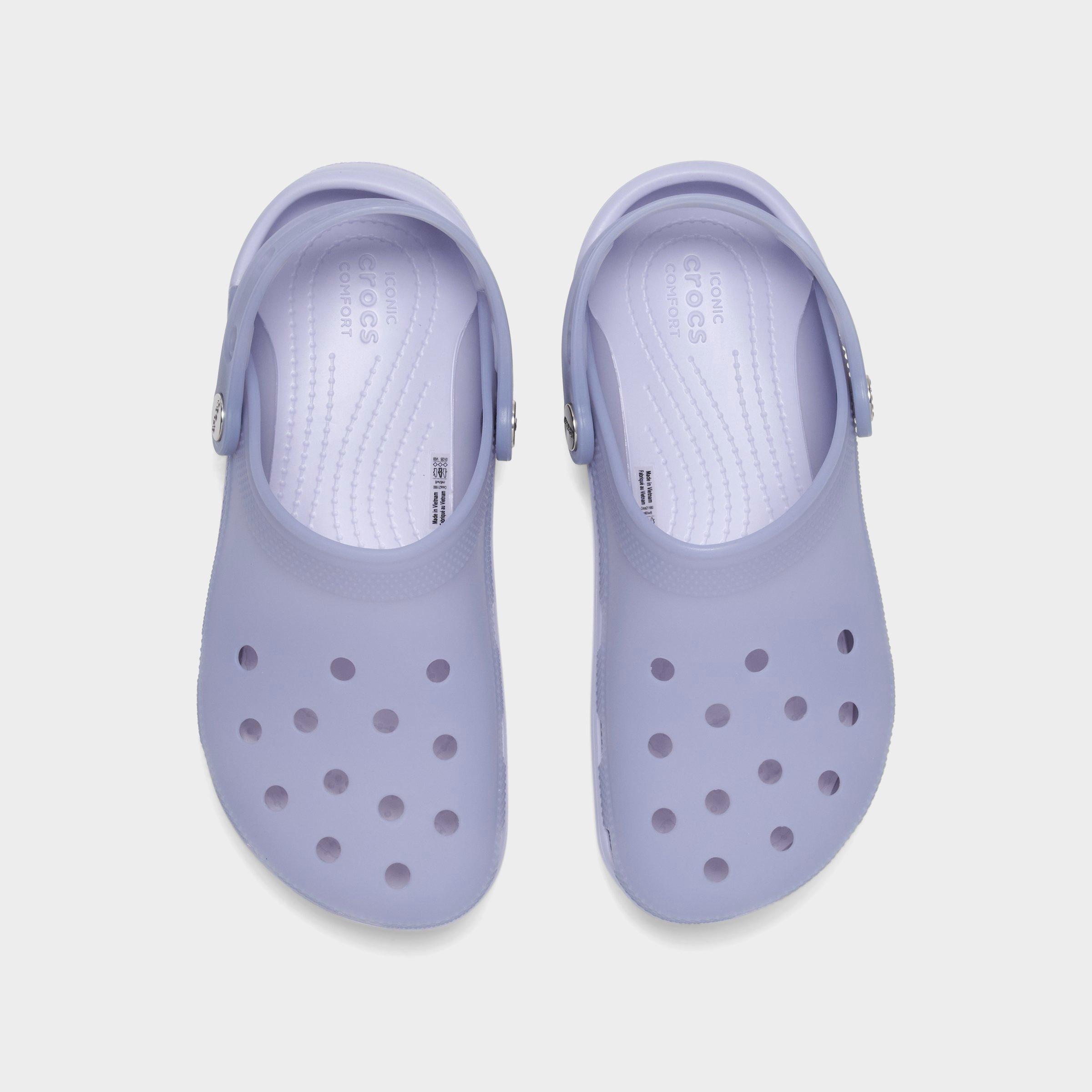 Women's Crocs Frosted Classic Clog Shoes | JD Sports