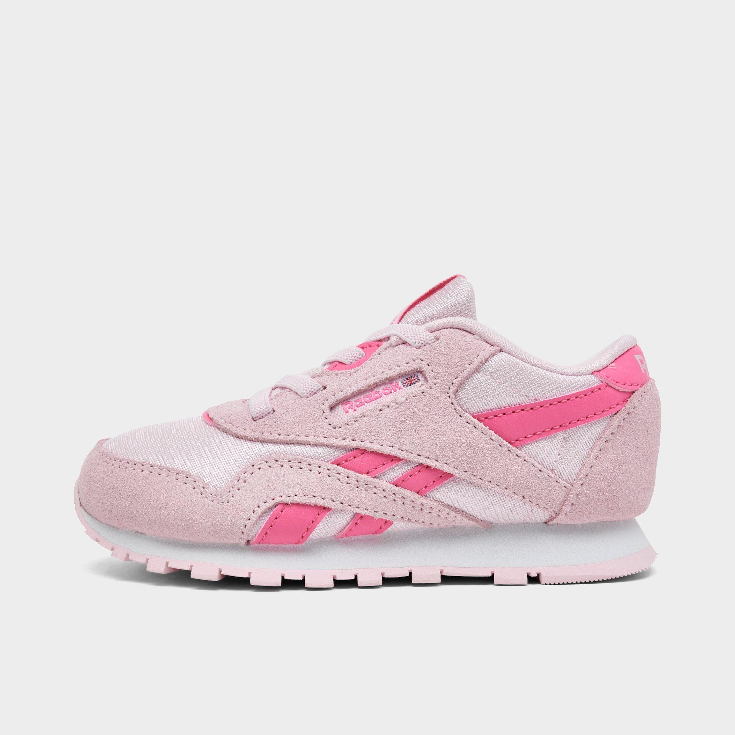 Kids' Toddler Reebok Classic Nylon Stretch Lace Casual Shoes | JD Sports