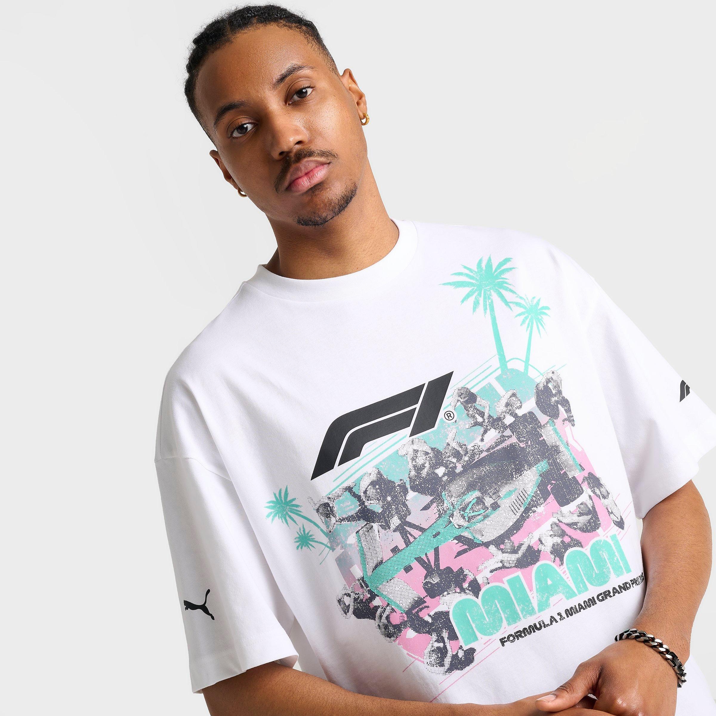 Men's Puma Miami Pitstop F1 Grand Prix T-Shirt | JD Sports