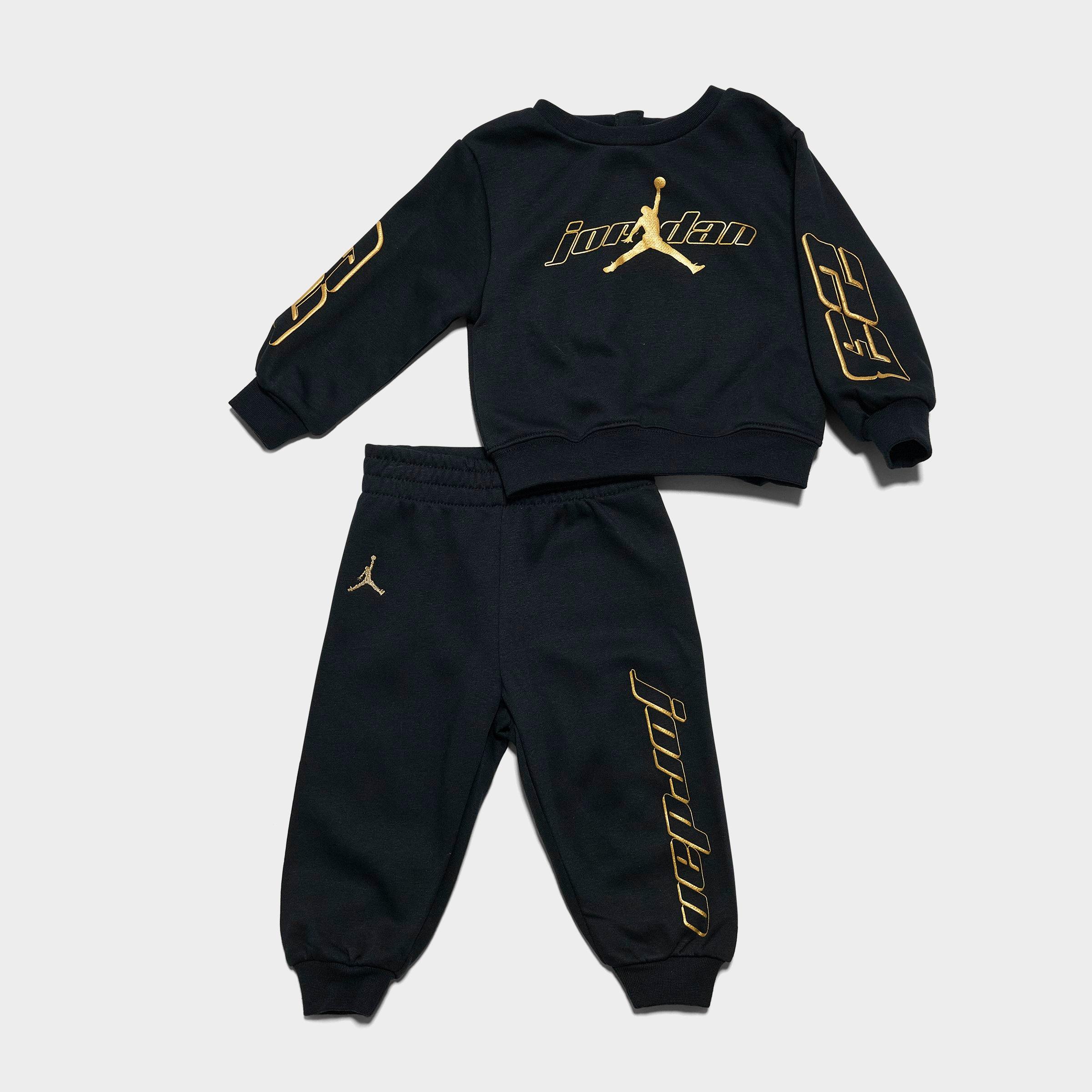 Infant Jordan Mountainside Crewneck Sweatshirt and Jogger Pants Set ...