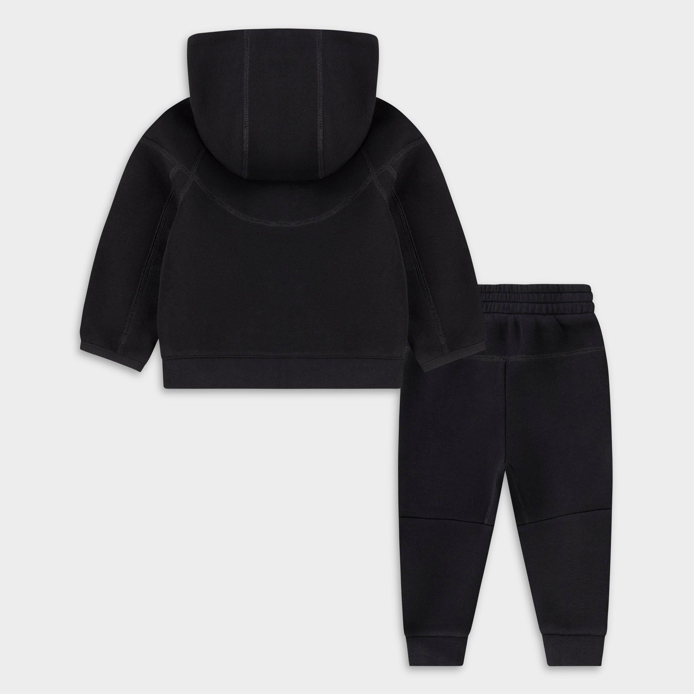 Infant Nike Sportswear Tech Fleece Full-Zip Hoodie and Jogger Pants Set ...