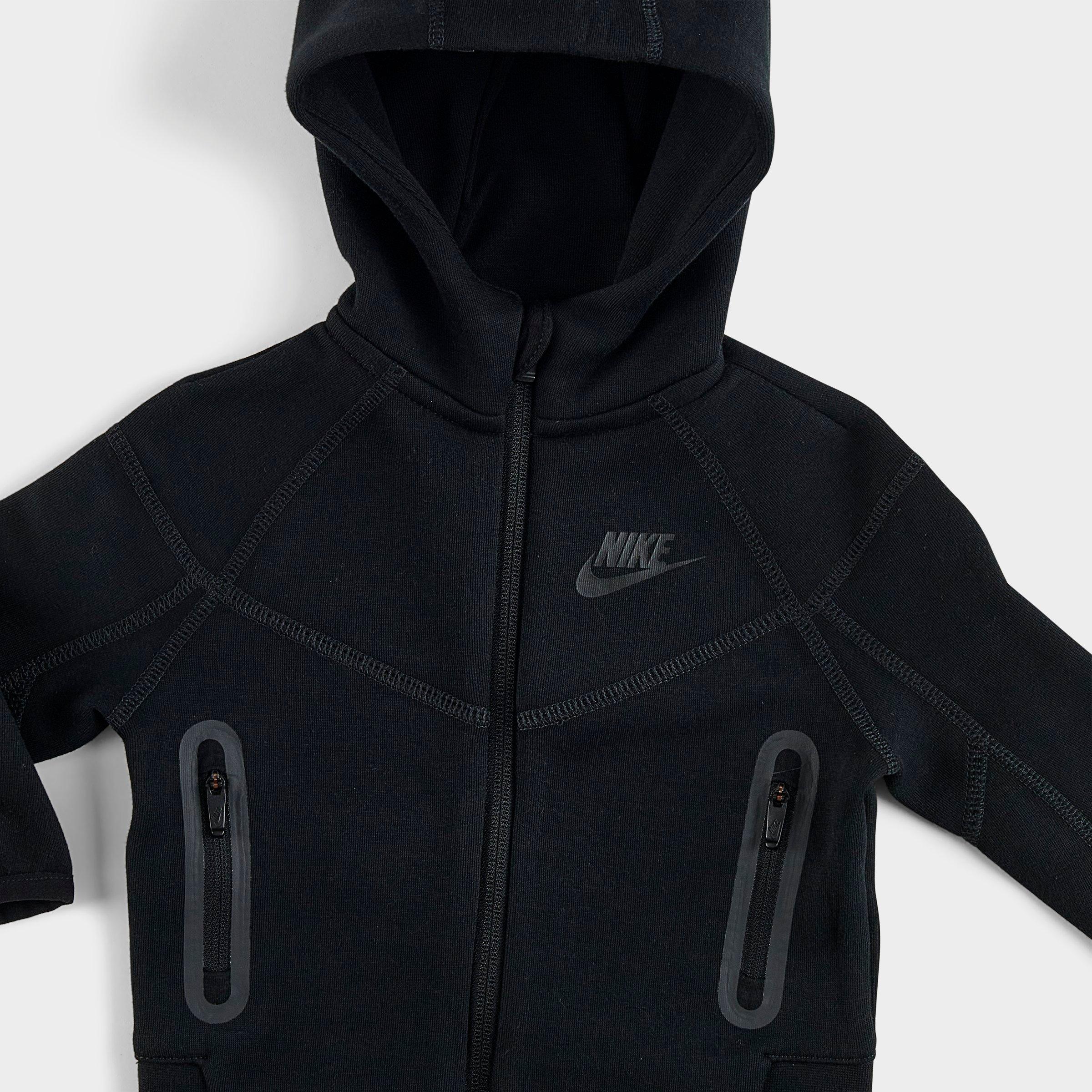 Infant Nike Sportswear Tech Fleece Full-Zip Hoodie and Jogger Pants Set ...