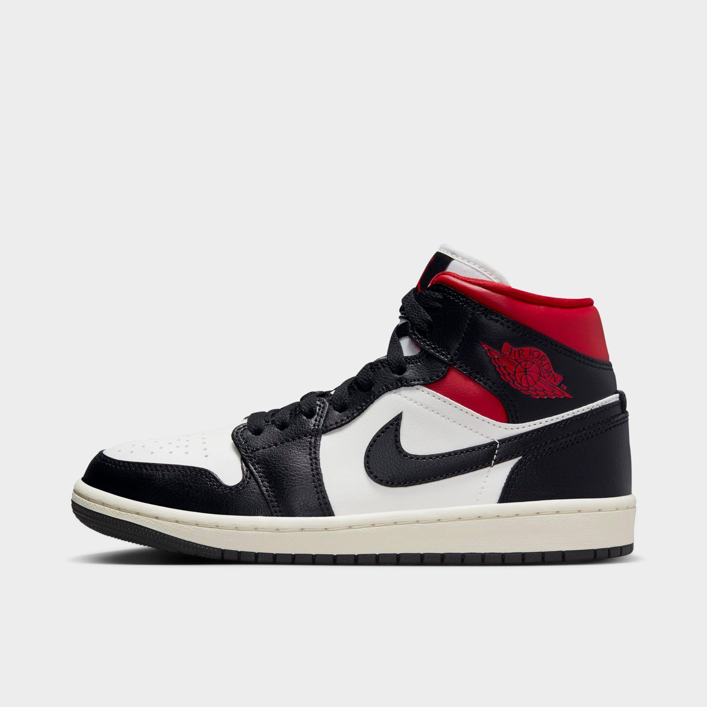 Womens Air Jordan Retro 1 Mid Casual Shoes | JD Sports