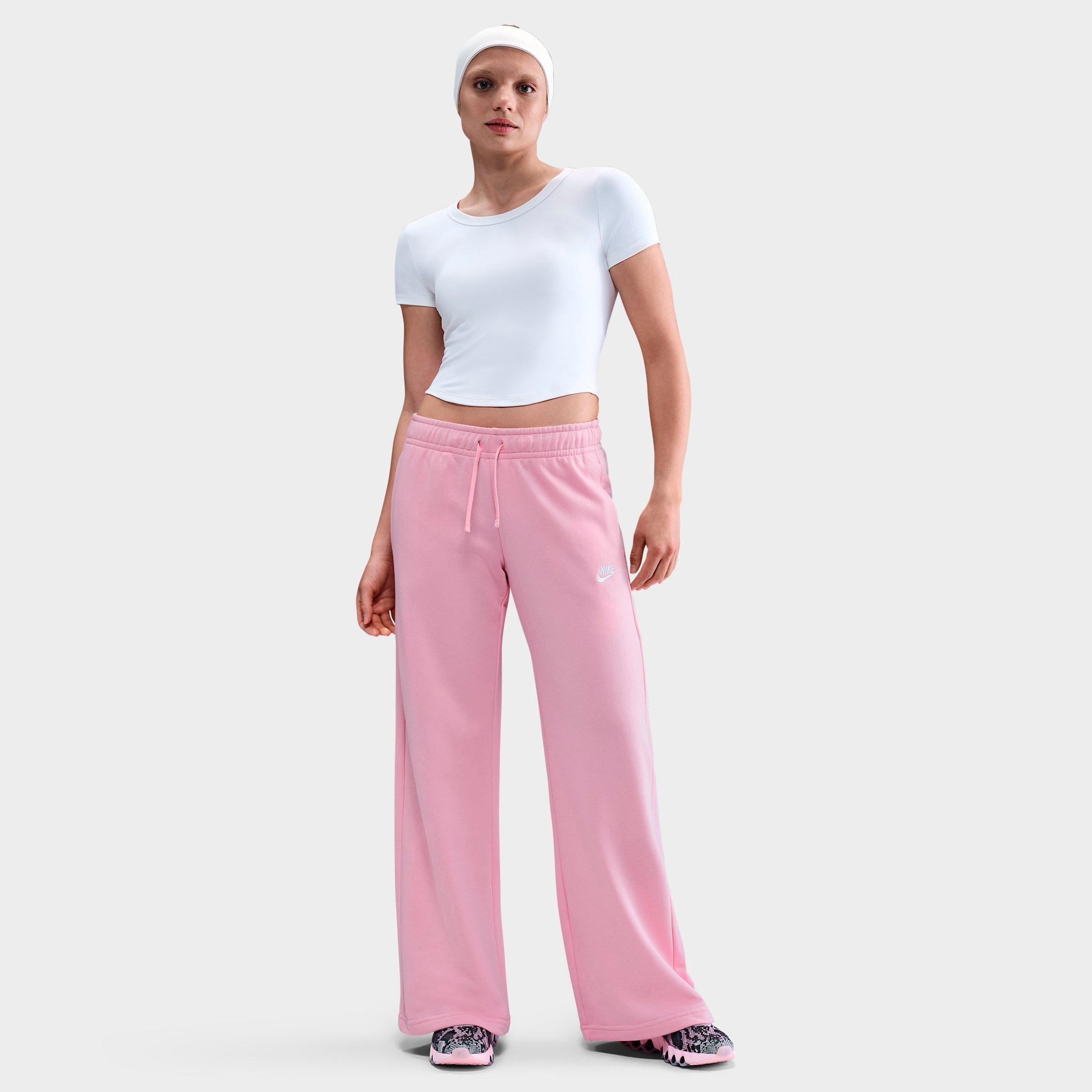 Women's Nike Sportswear Club Fleece Wide Leg Sweatpants | JD Sports