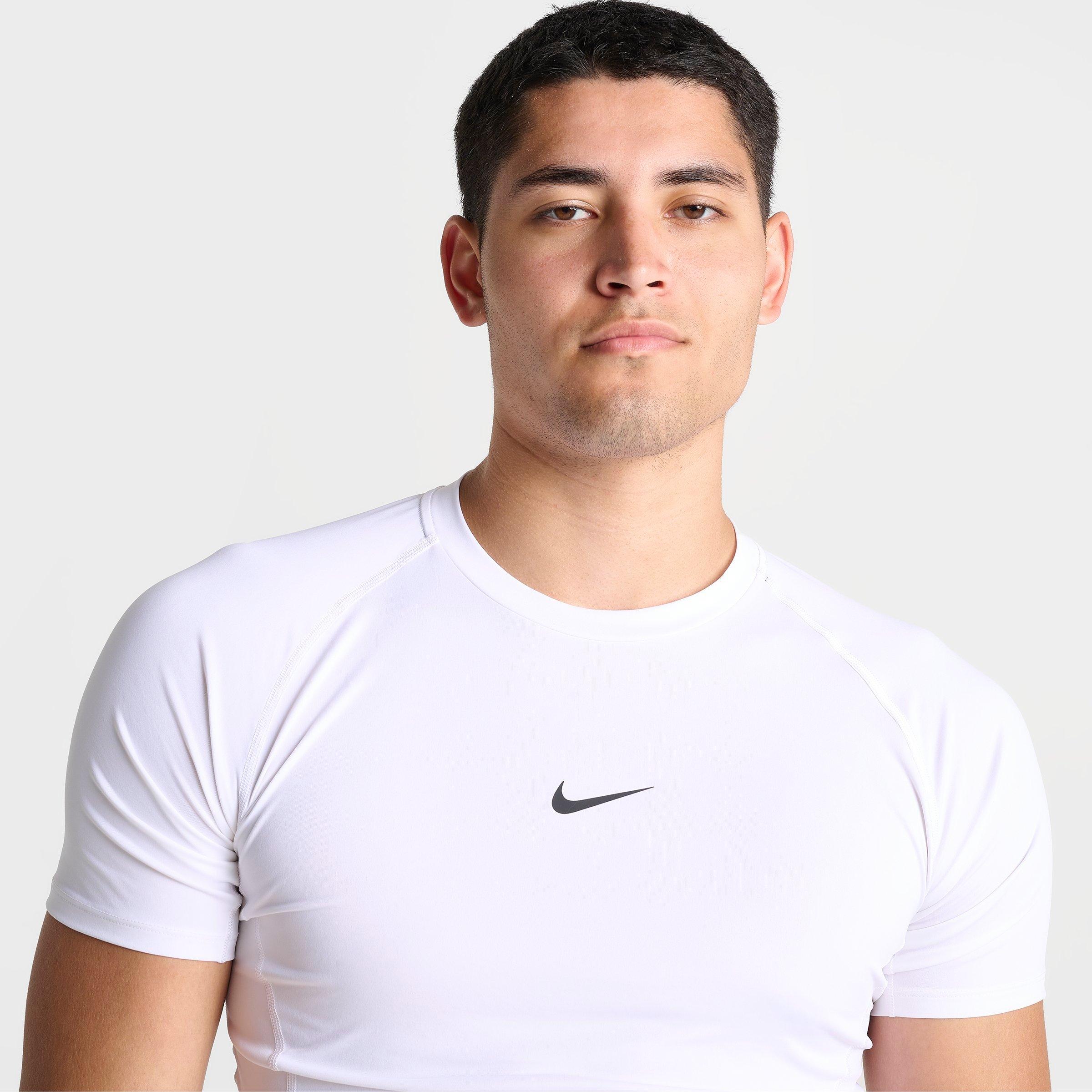 Men's Nike Pro Dri-FIT Tight Short-Sleeve Fitness Top | JD Sports