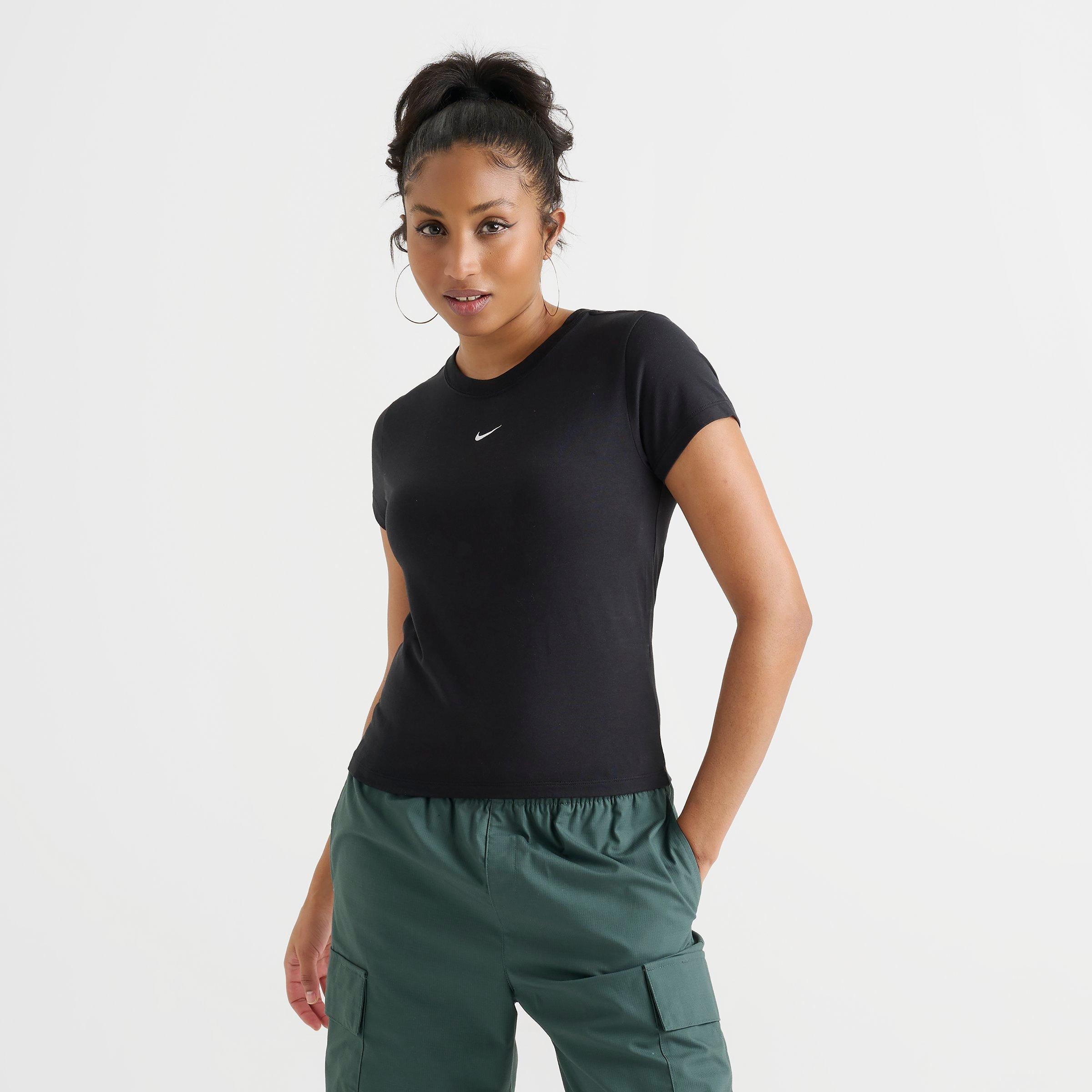 Women's Nike Sportswear Chill Knit Mod Crop T-Shirt | JD Sports