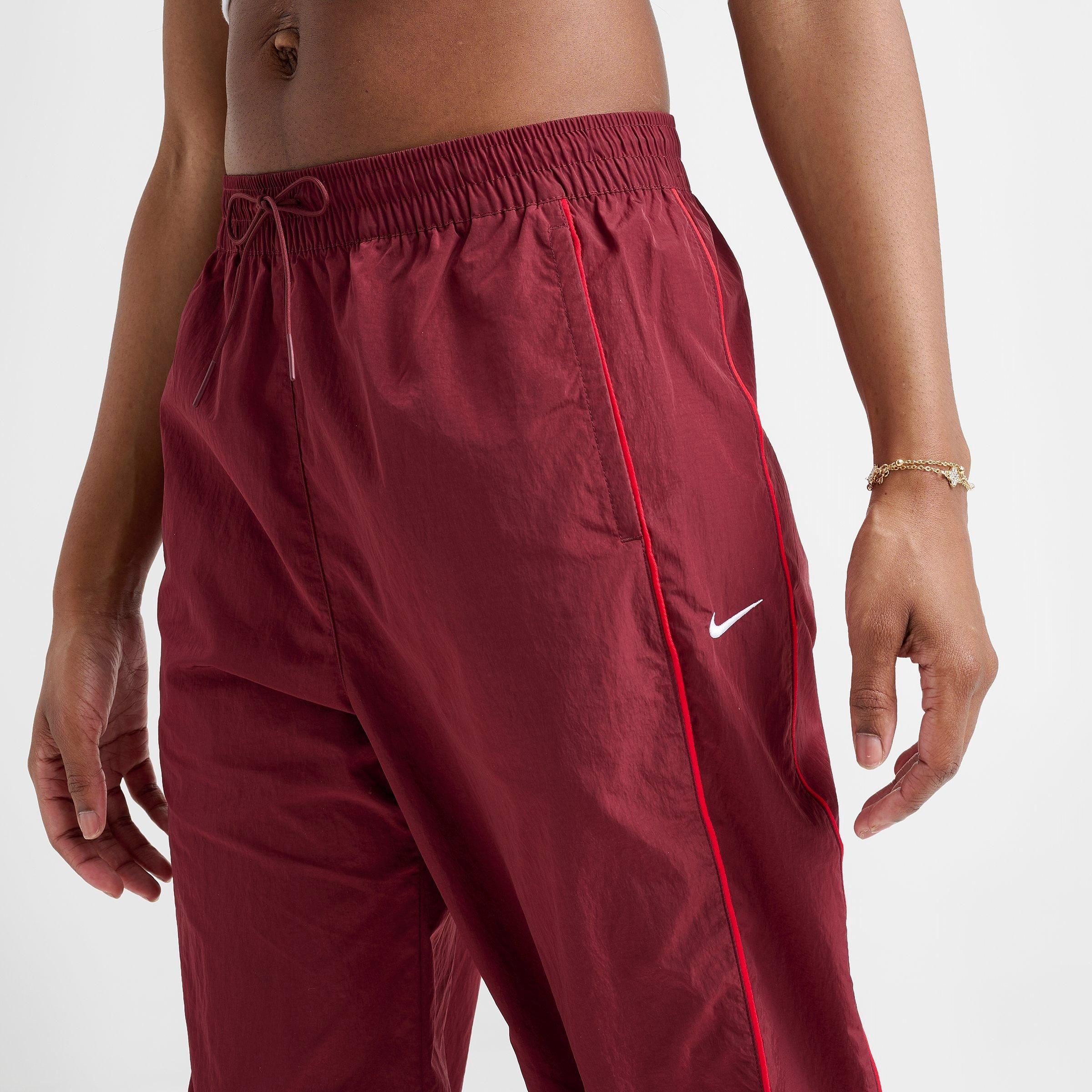 Women's Nike Windrunner High-Waisted Woven Open-Hem Pants | JD Sports