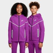 Boys Big Kids Nike Sportswear Tech Fleece Reflective Full Zip Hoodie