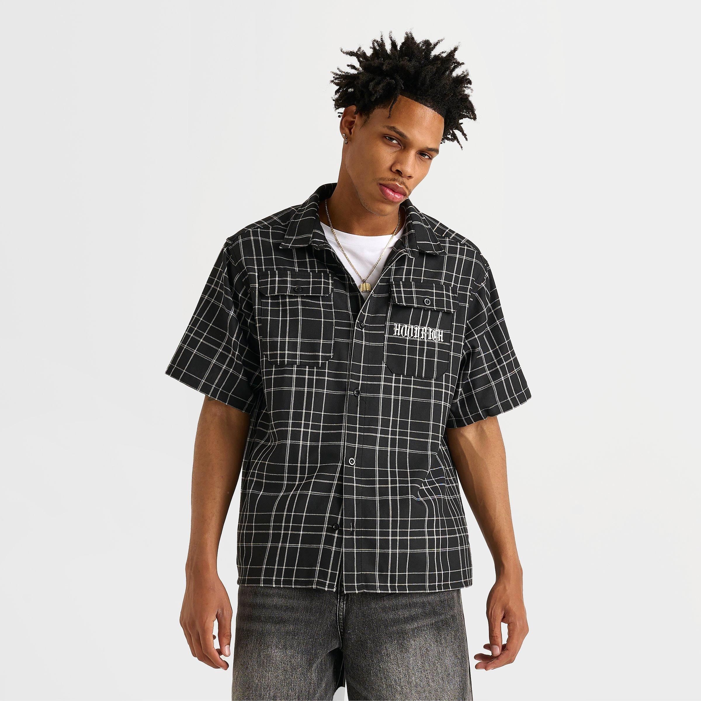 Men's Hoodrich Rite Plaid Button-Up Shirt | JD Sports