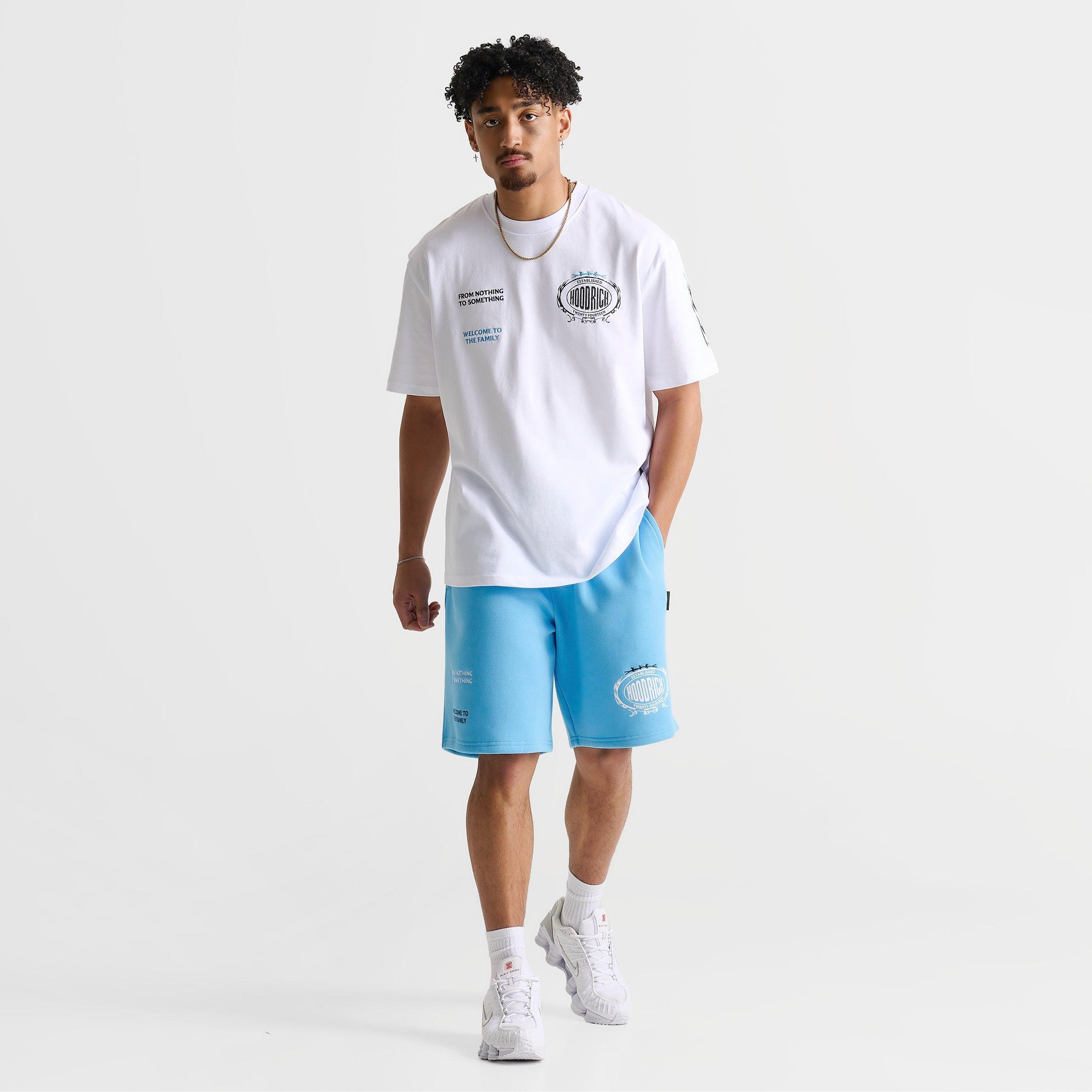 Men's Hoodrich Noir Loose Fleece Shorts | JD Sports