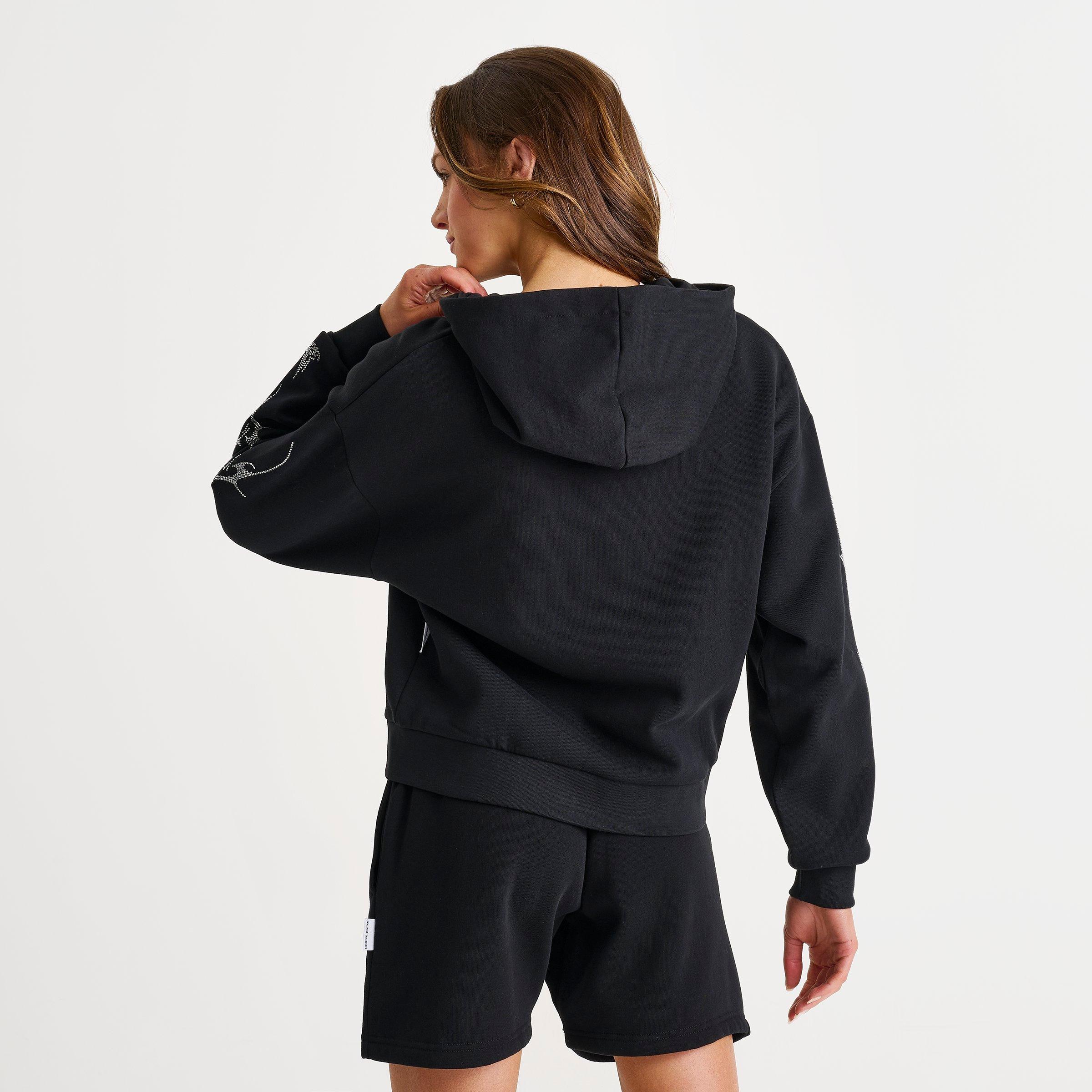 Women's Hoodrich Defuse Rhinestone Fleece Full-Zip Hoodie | JD Sports