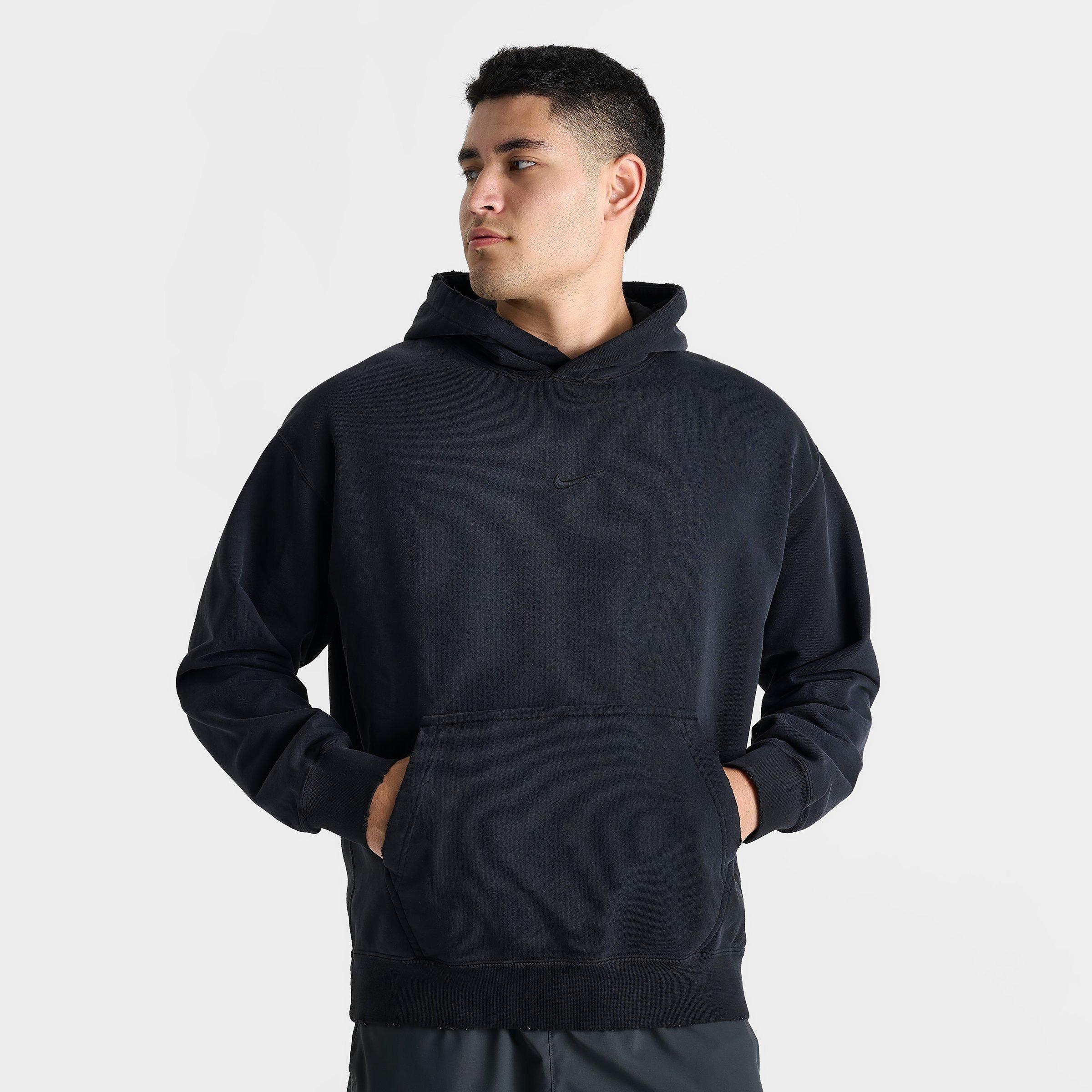Men's Nike Solo Swoosh French Terry Pullover Hoodie | JD Sports