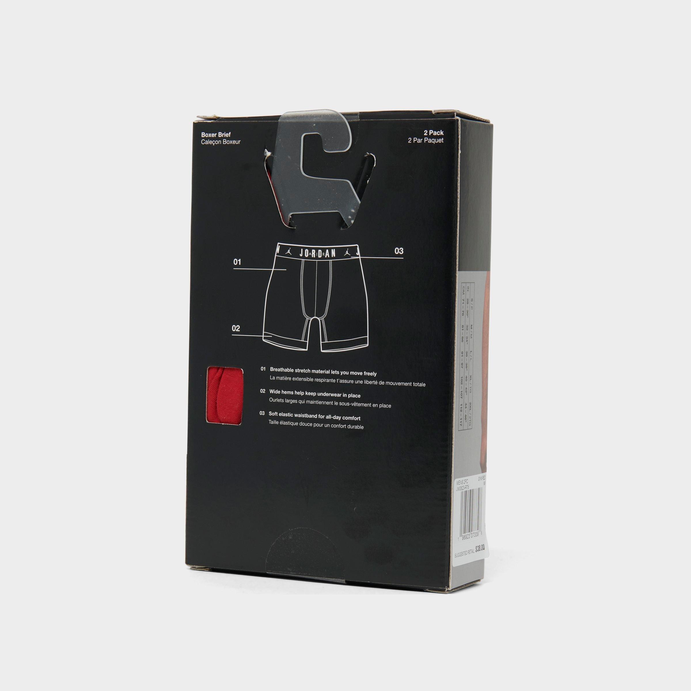 Men's Jordan Flight Cotton Stretch Boxer Briefs (2-Pack) | JD Sports