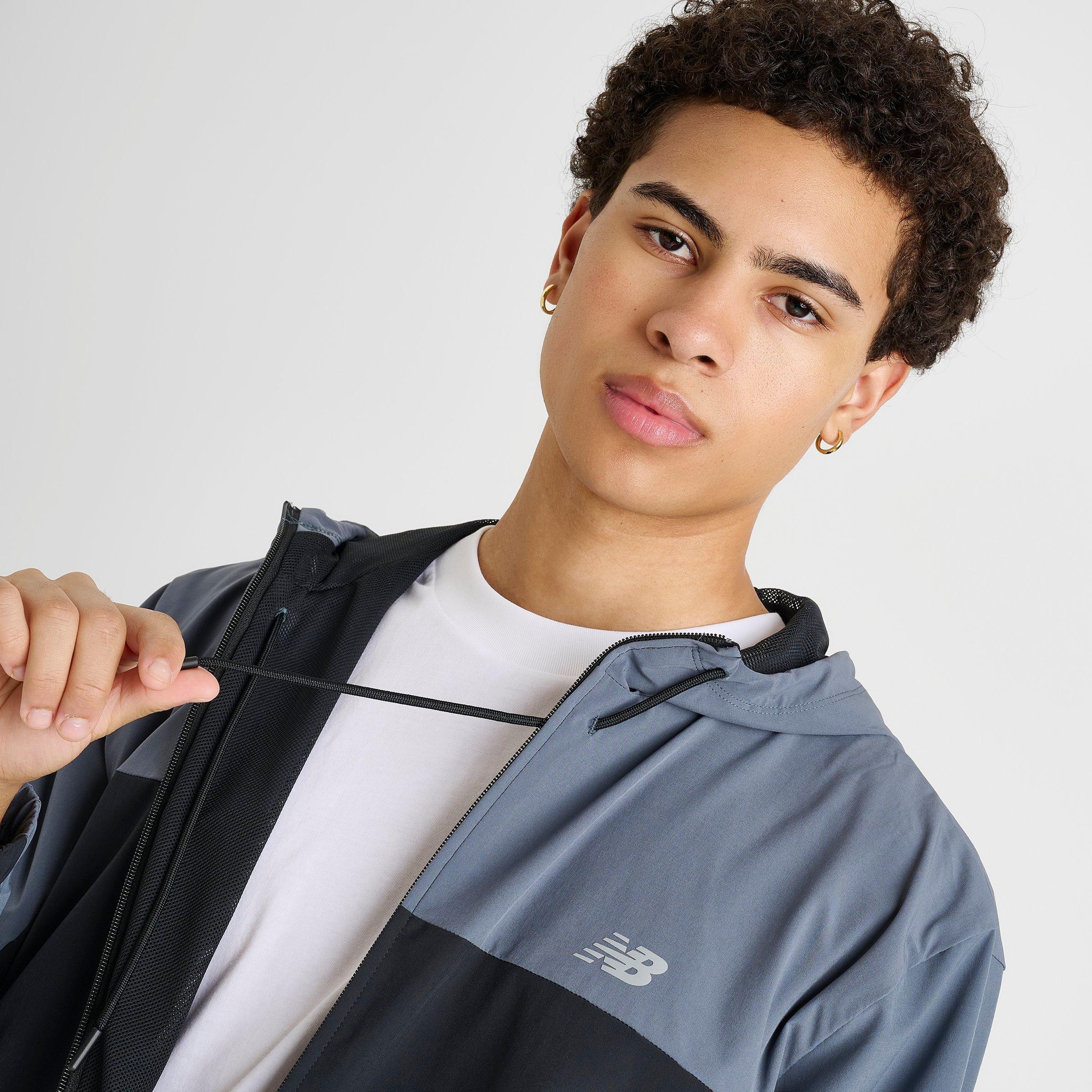 Men's New Balance Sport Essentials Woven Full-Zip Jacket | JD Sports