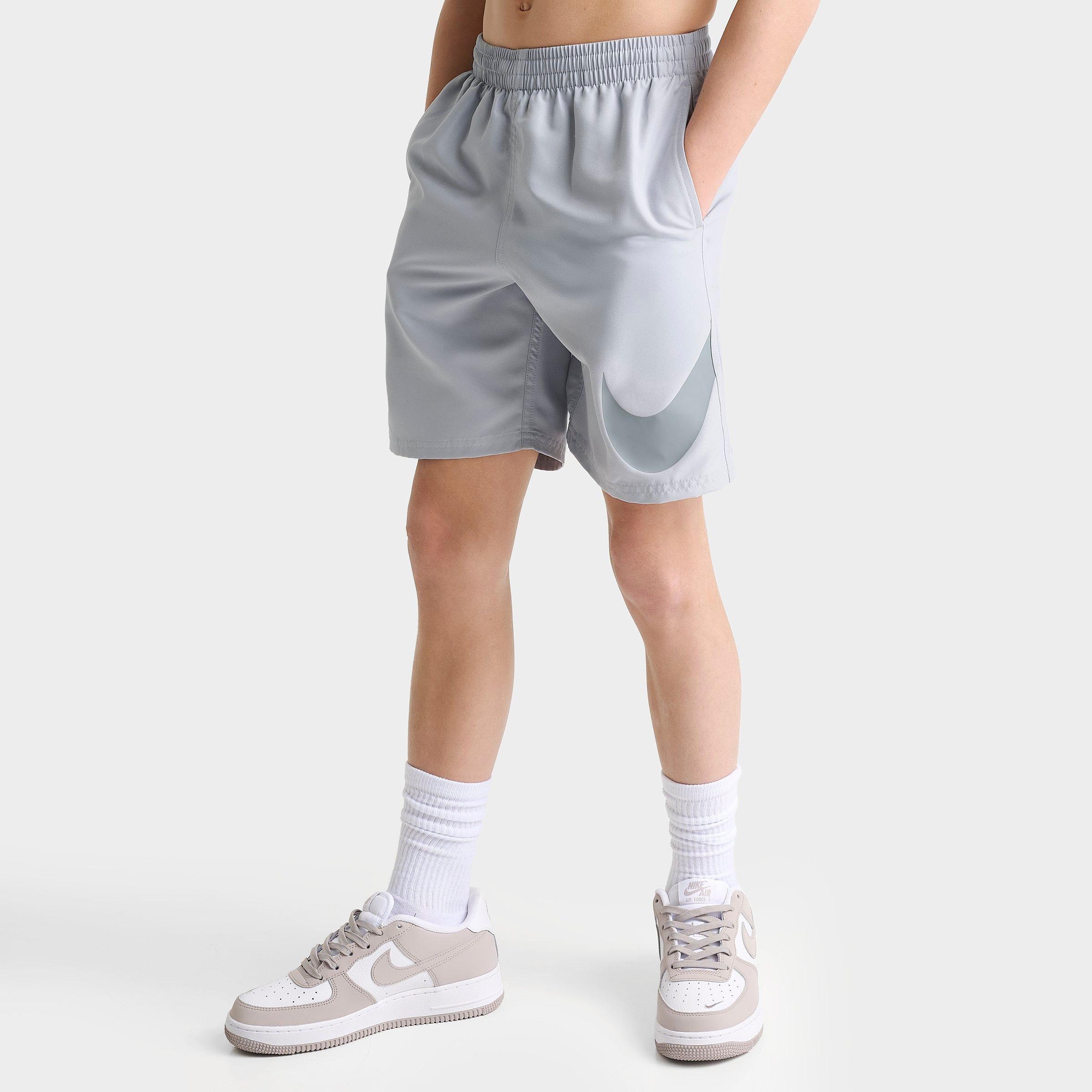 Big Kids' Nike Stacked Logo Swim Shorts | JD Sports