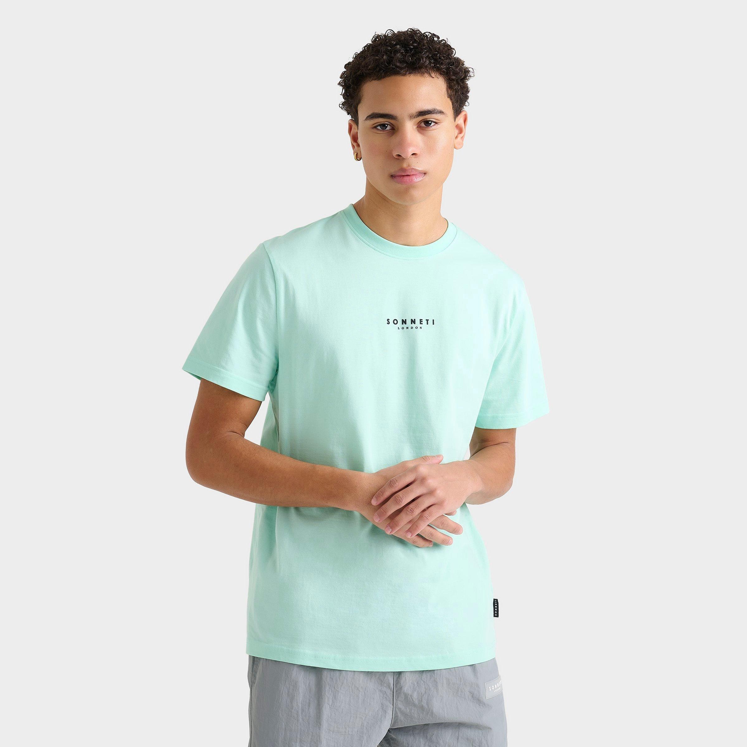 Sonneti Logo Shop Men's Sonneti Script Logo T Shirt On Sale At