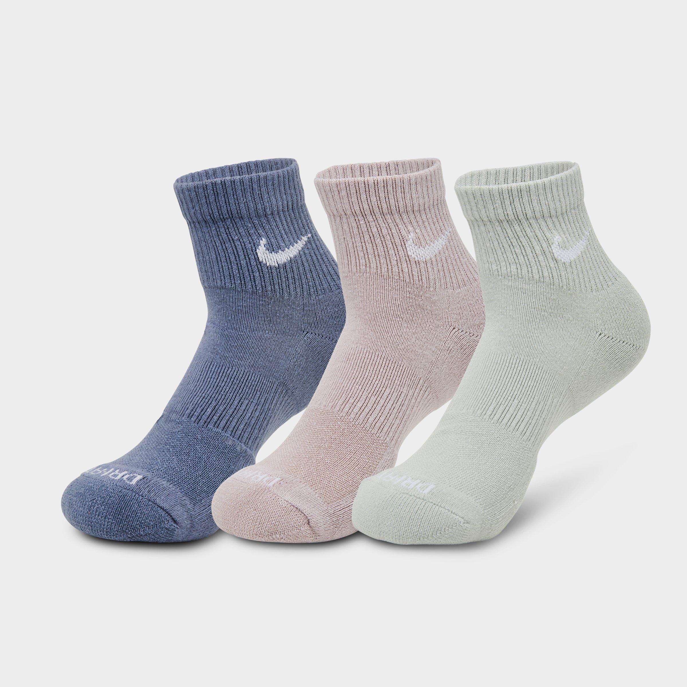 Nike Everyday Plus Cushioned Training Ankle Socks (3-Pack) | JD Sports