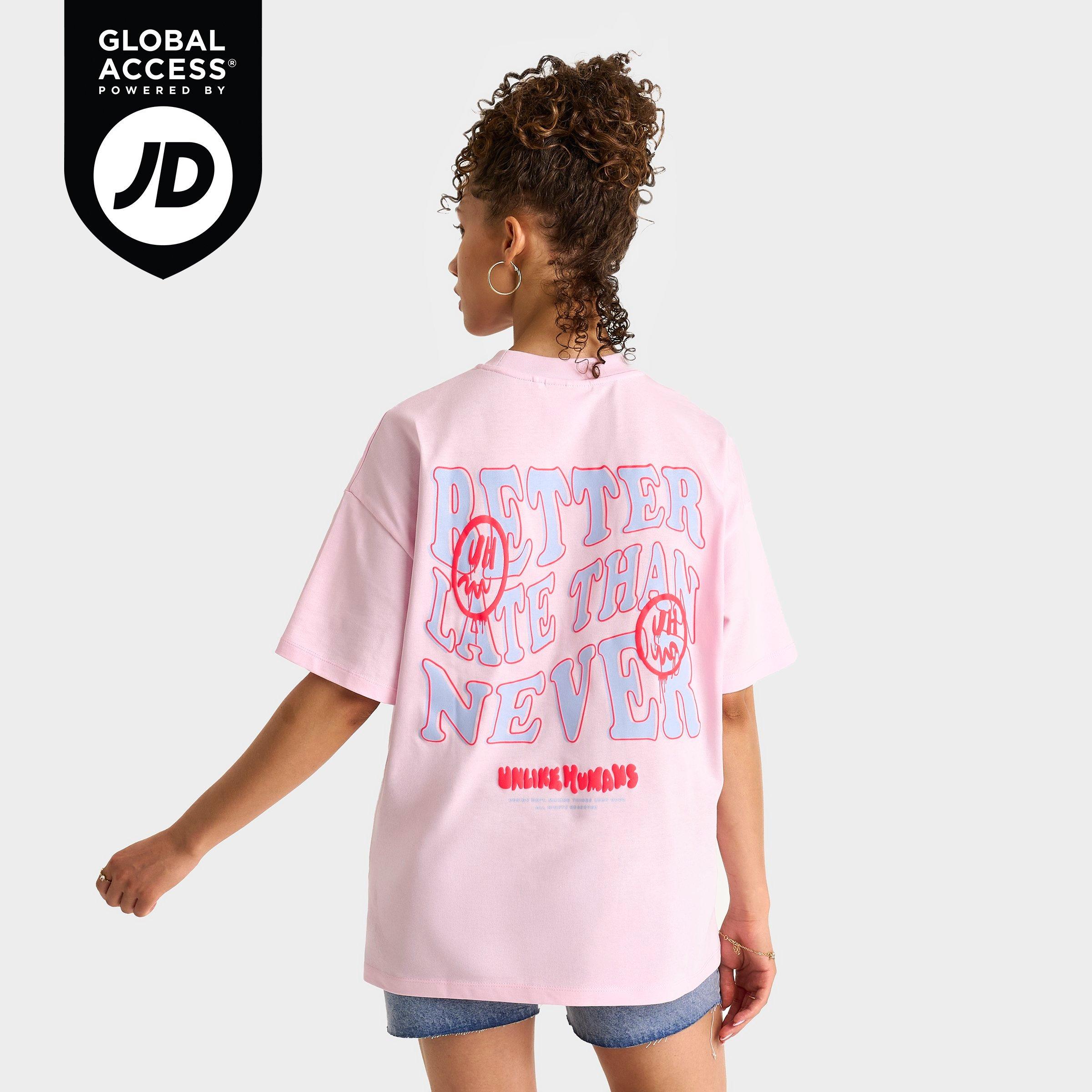 Women's Unlike Humans Better Late Than Never T-Shirt | JD Sports