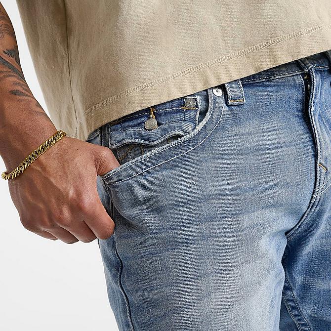 Men's True Religion Ricky Flap Straight Denim Jeans| JD Sports Men's True Religion Ricky Flap Straight Denim Jeans| JD Sports