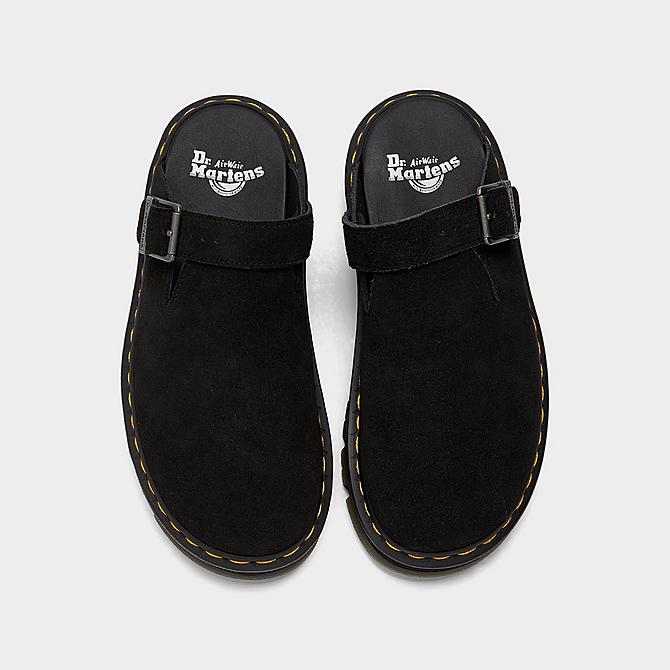 Women's Dr. Martens Zebzag Suede Slingback Mule Sandals| JD Women's Dr. Martens Zebzag Suede Slingback Mule Sandals| JD