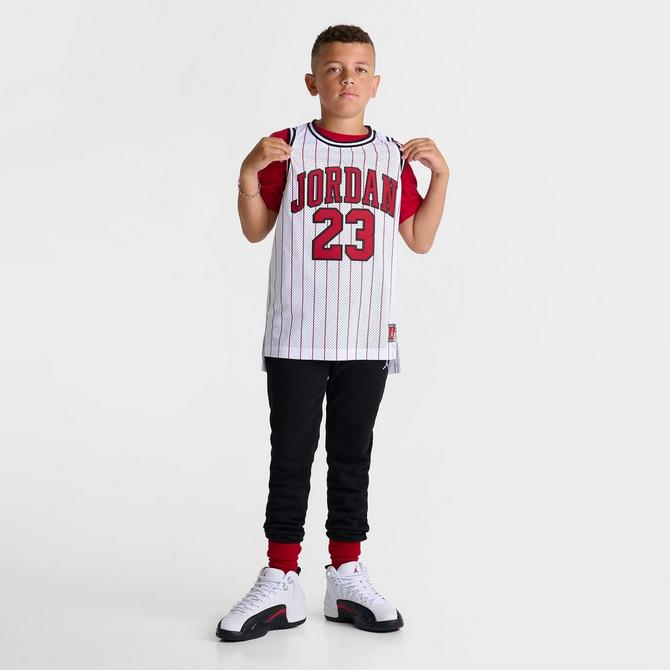 Kids' Jordan 23 Pinstripe Jersey| JD Sports
