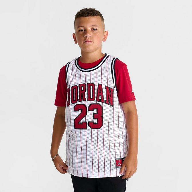 Kids' Jordan 23 Pinstripe Jersey| JD Sports