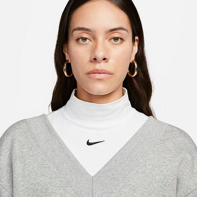 Women's Nike Sportswear Phoenix Fleece Oversized V-Neck Women's Nike Sportswear Phoenix Fleece Oversized V-Neck