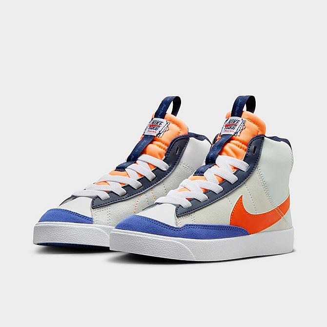 Little Kids' Nike Blazer Mid '77 SE Stretch Lace Casual Little Kids' Nike Blazer Mid '77 SE Stretch Lace Casual