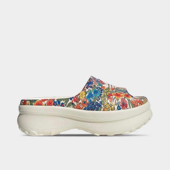 Women's adidas Originals x Liberty London adiFOM Stan Smith Slides| JD ...