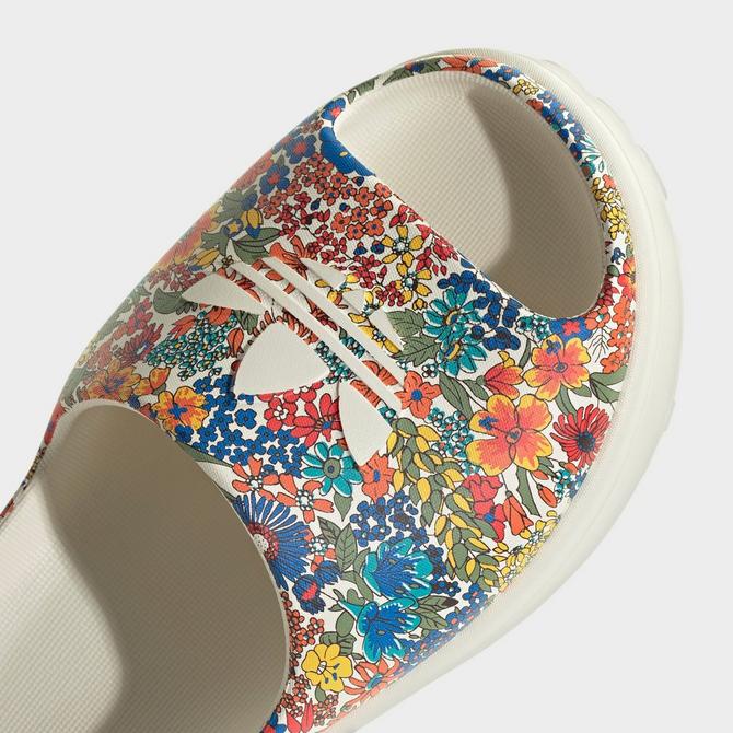 Women's adidas Originals x Liberty London adiFOM Stan Smith Slides| JD ...