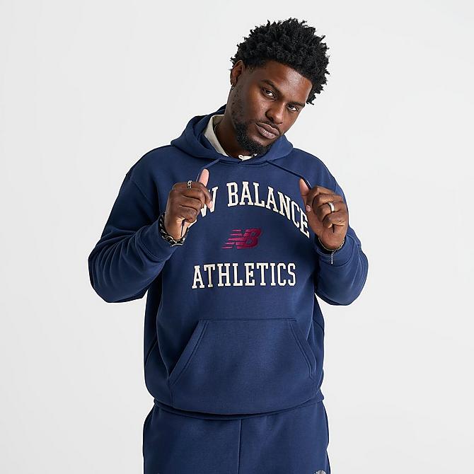 Men's New Balance Athletics Collegiate Fleece Hoodie| JD Sports Men's New Balance Athletics Collegiate Fleece Hoodie| JD Sports