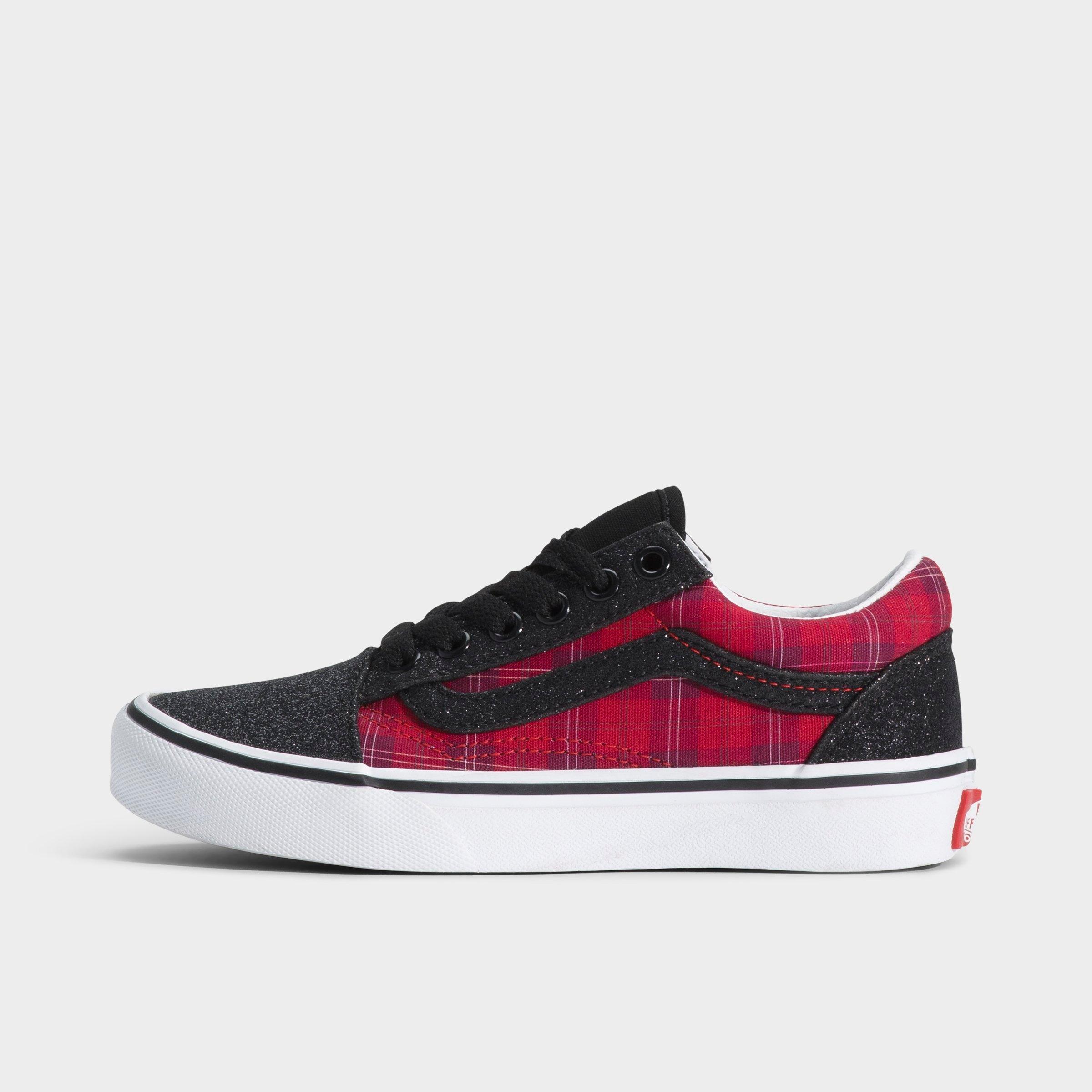 Click here for Vans Womens Old Skool Casual Shoes in Glitter Plai... prices