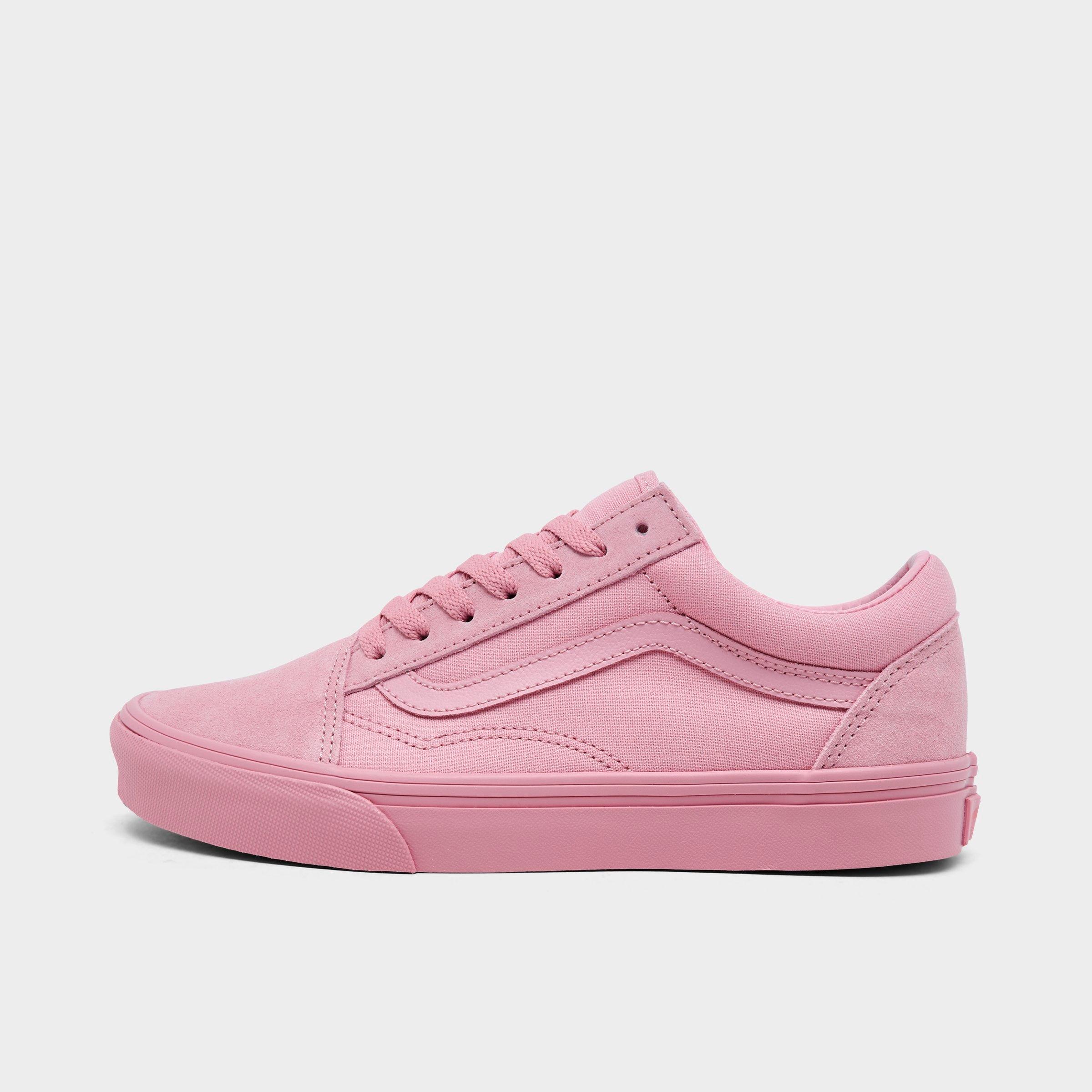 Click here for Vans Womens Old Skool Casual Shoes in Pink Dawn/Ma... prices