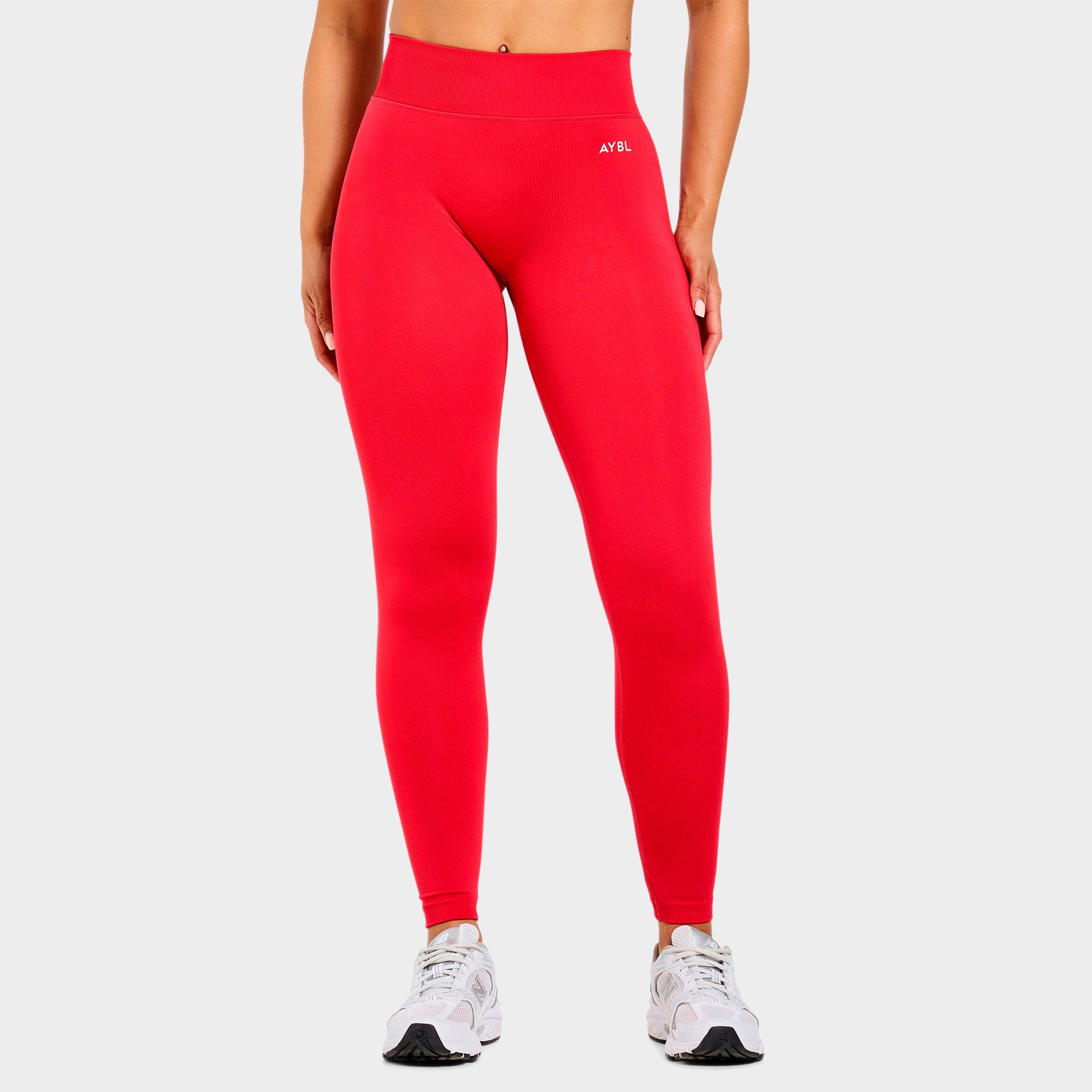 Click here for AYBL Womens Adapt Seamless Leggings in Salsa Red S... prices