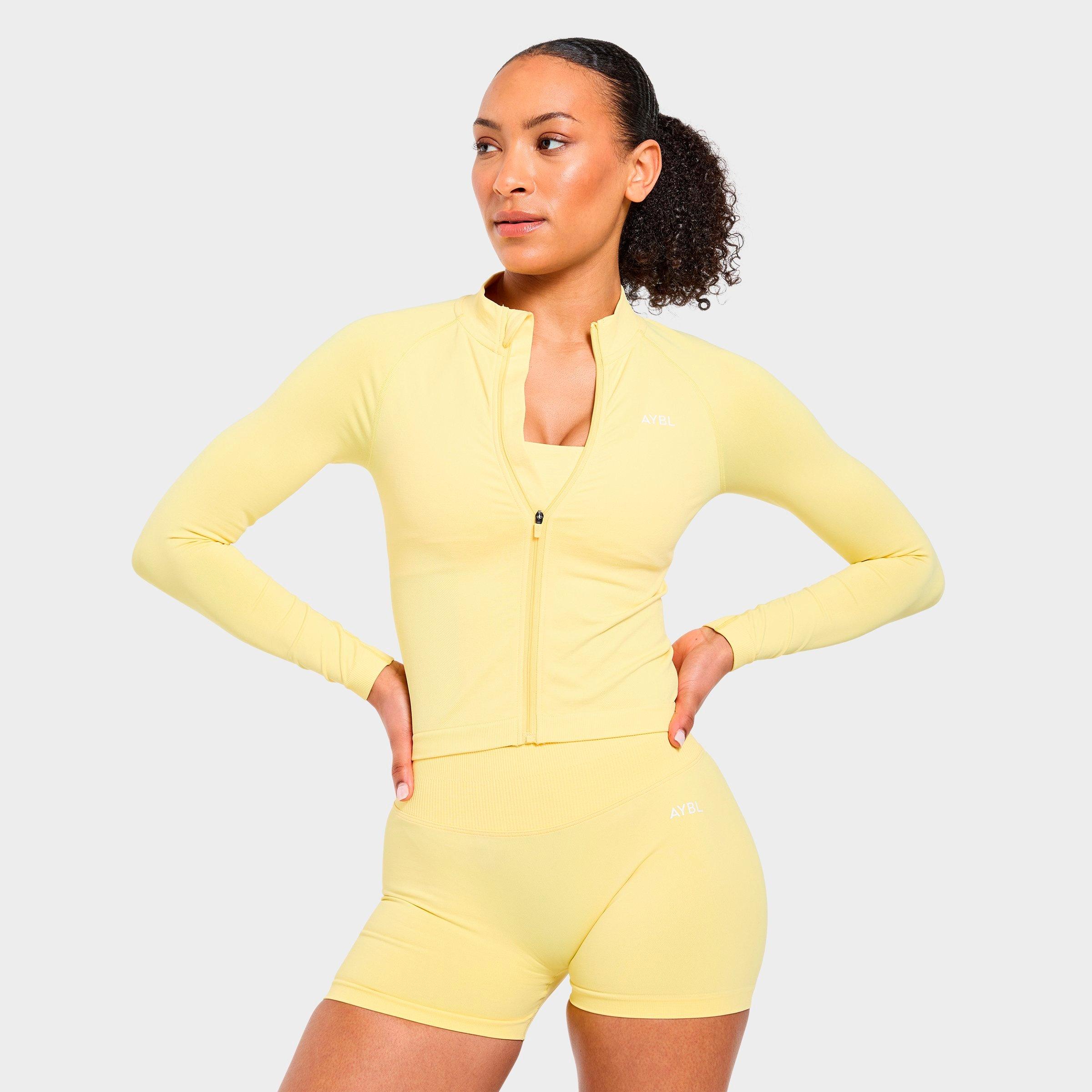 Click here for AYBL Womens Enhance Seamless Full-Zip Jacket in Br... prices