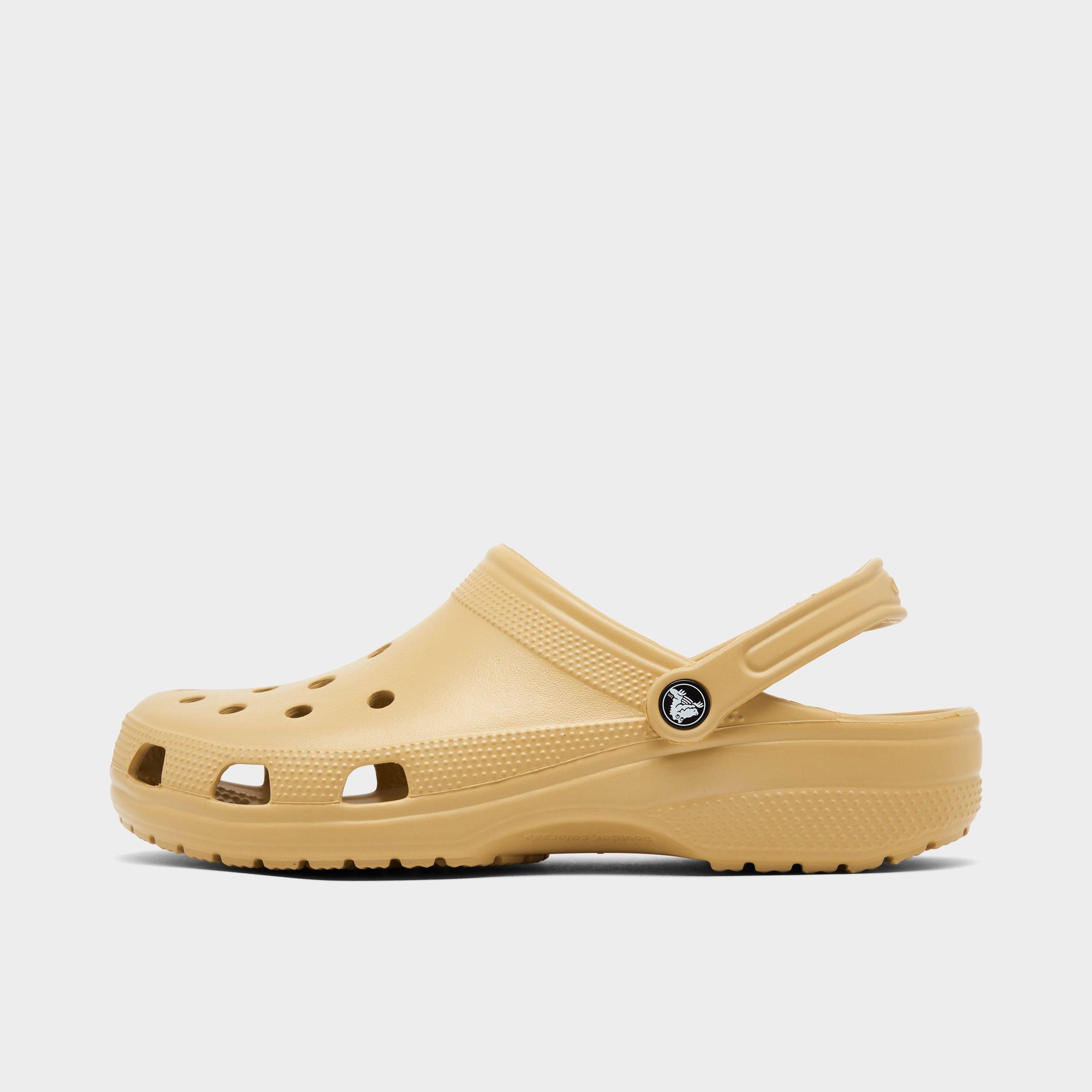 Click here for Crocs Classic Clog Shoes (Mens Sizing) in Wheat Si... prices