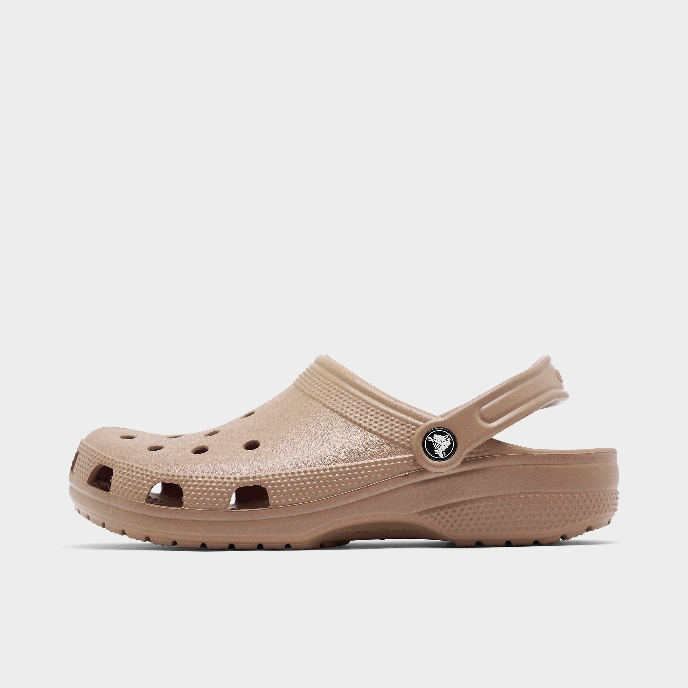 Click here for Crocs Classic Clog Shoes (Mens Sizing) in Latte Si... prices