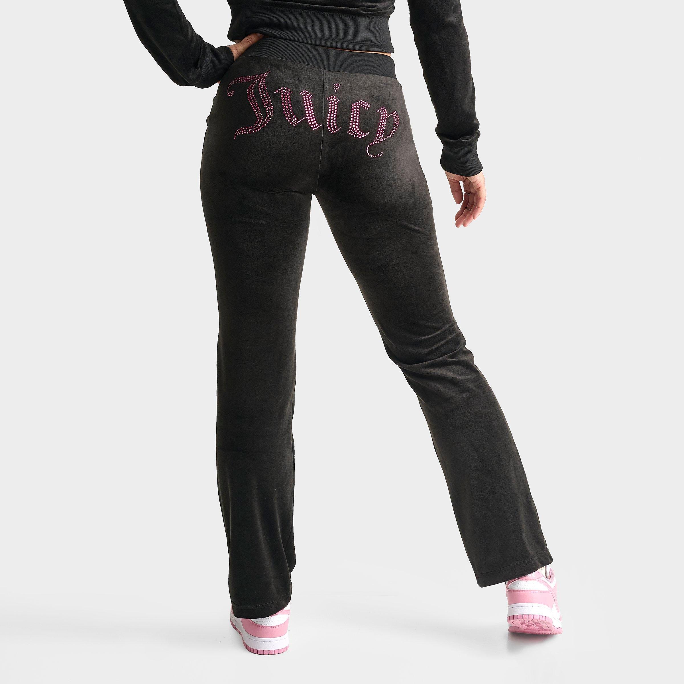 Click here for Juicy Couture Womens OG Big Bling Velour Track Pan... prices