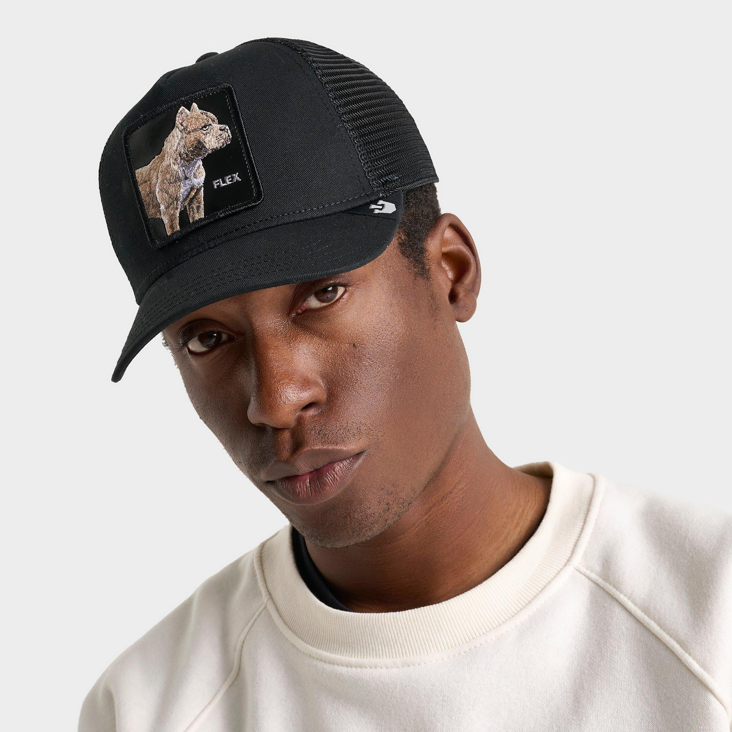 Click here for Goorin Bros. The Flex Pitbull Trucker Hat in Black prices