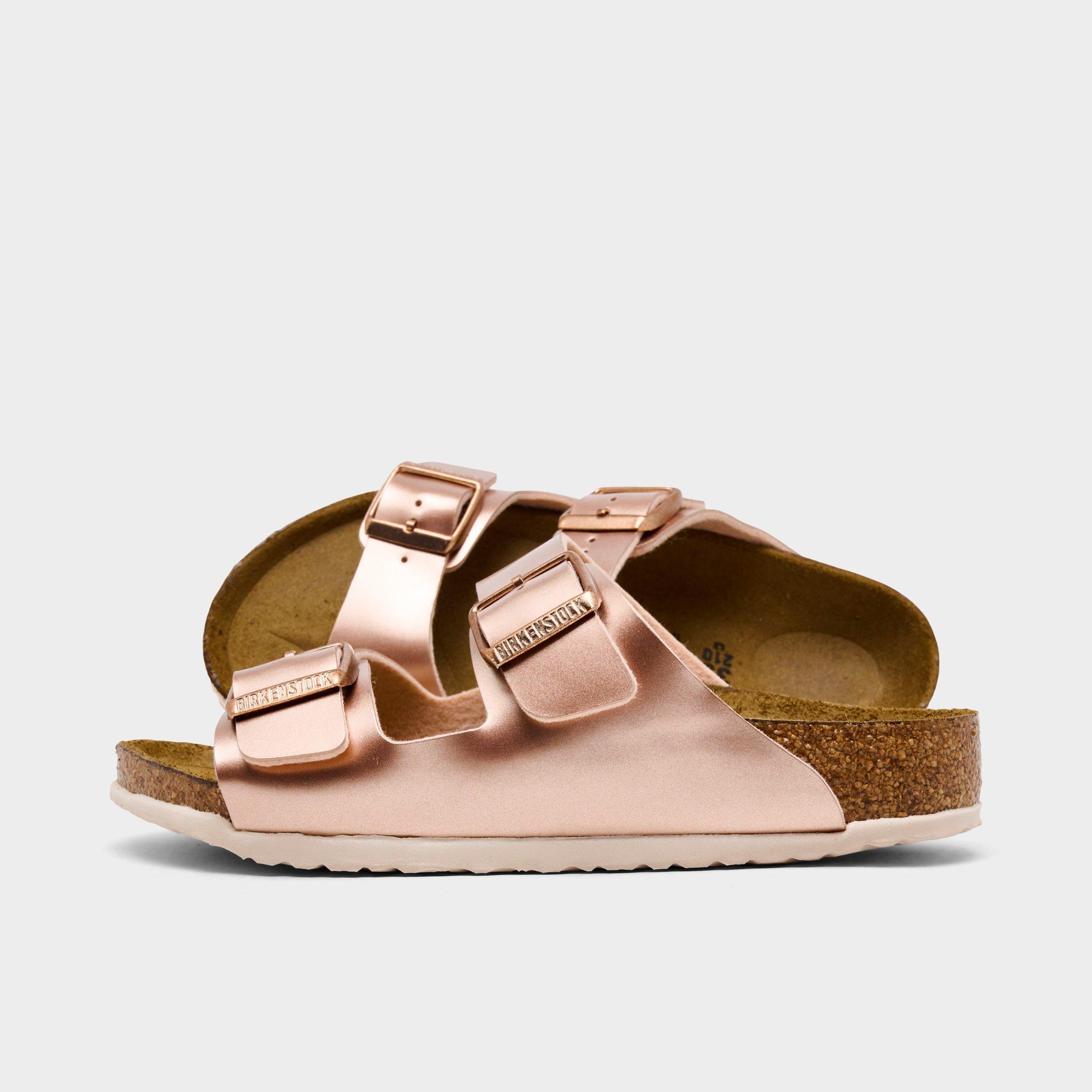 Click here for Birkenstock Little Kids Arizona Birkibuc Sandals i... prices