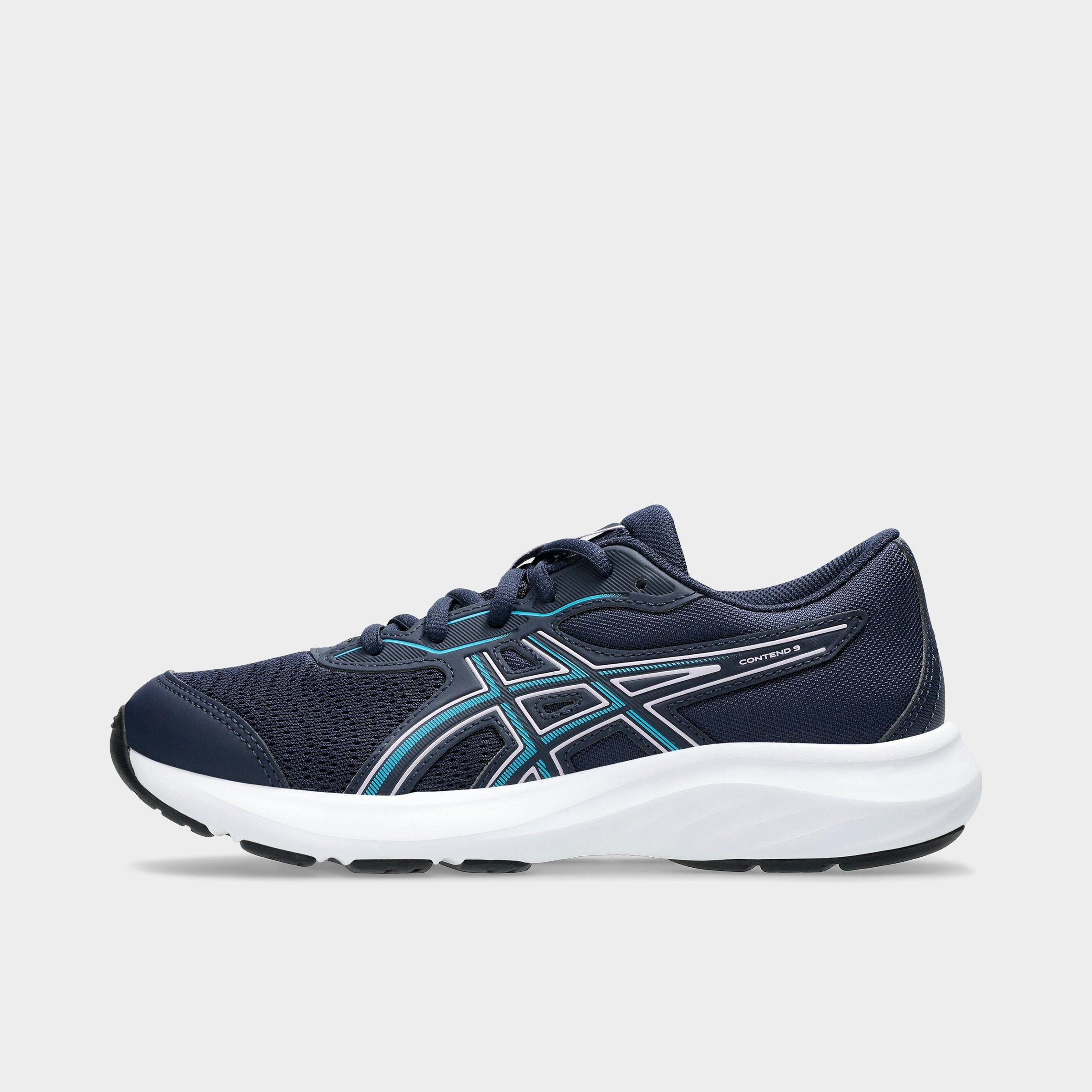 Click here for Asics Big Kids Contend 9 Running Shoes in Midnight... prices