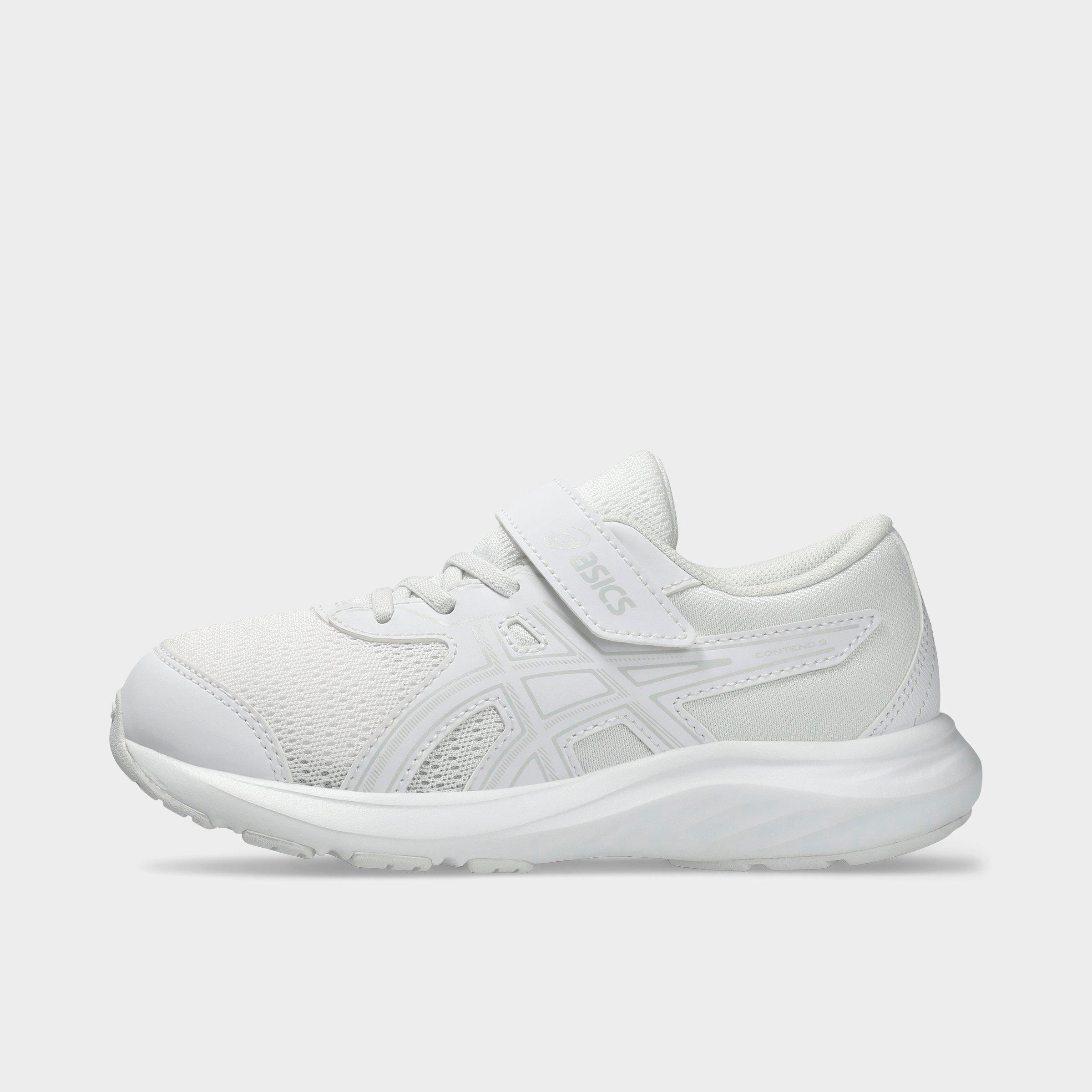 Click here for Asics Little Kids Contend 9 Running Shoes in White... prices