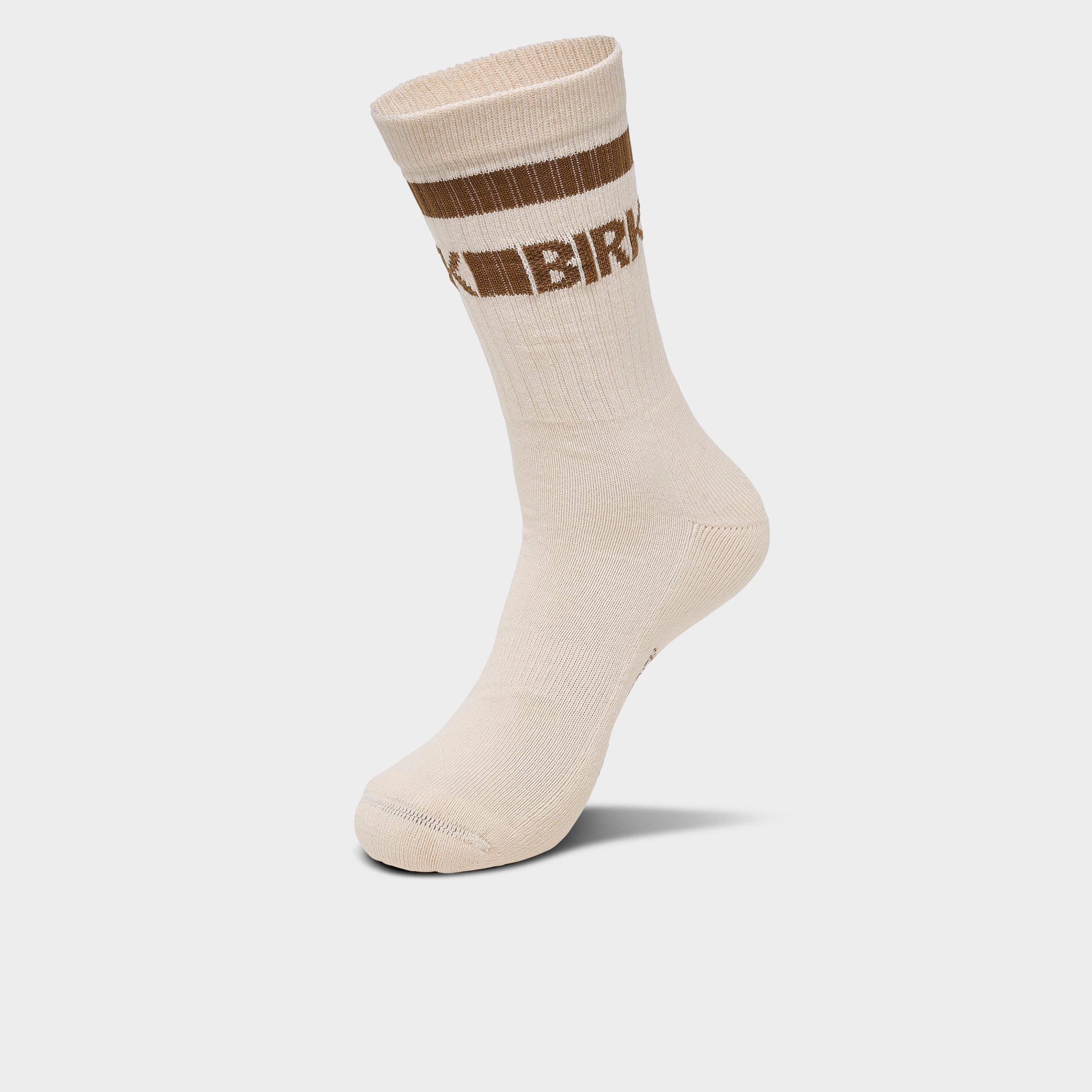 Click here for Birkenstock Mens Cotton Striped Crew Socks in Eggs... prices