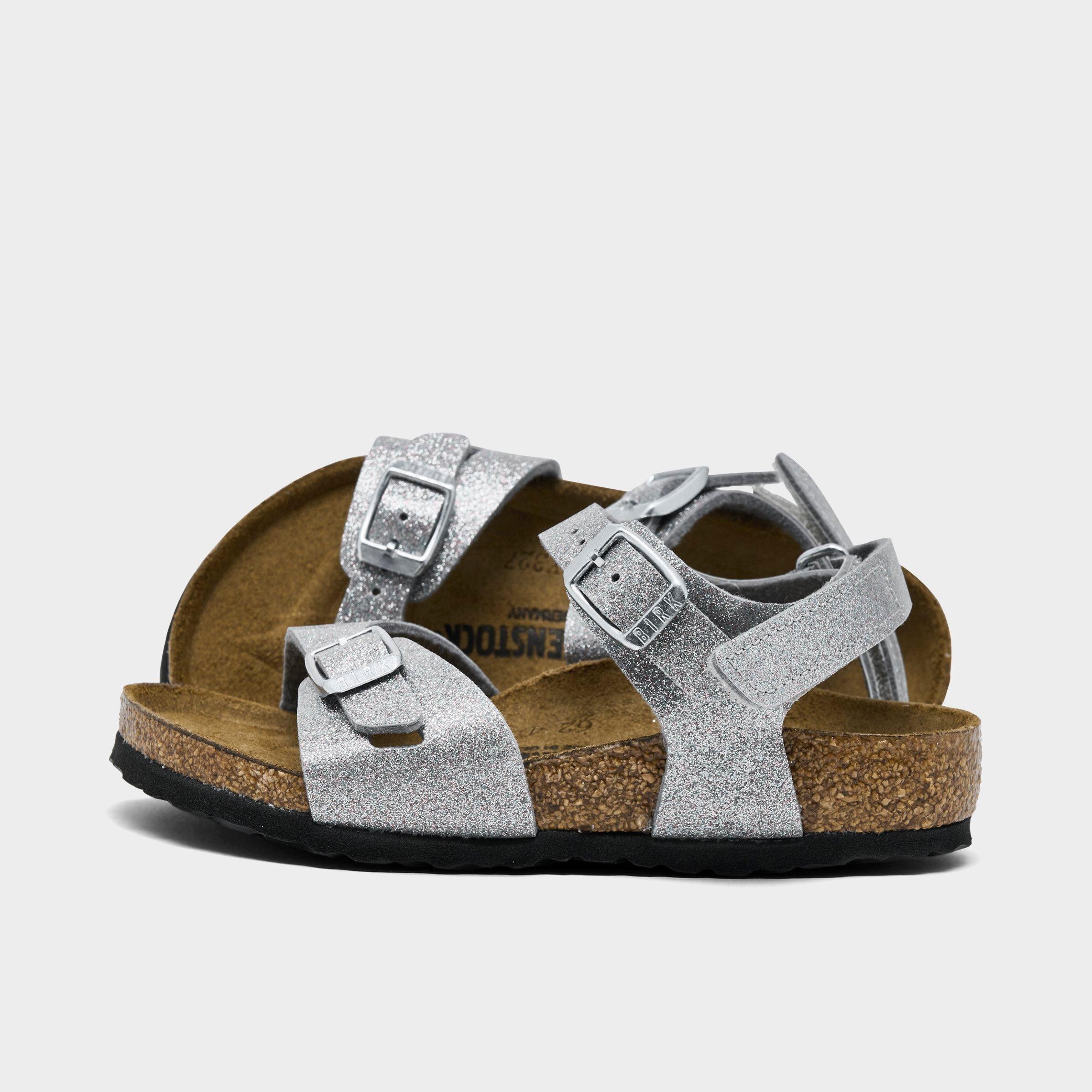 Click here for Birkenstock Girls Toddler Rio Birko-Flor Sandals i... prices